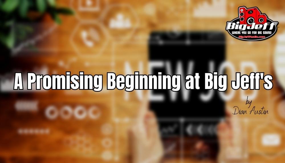 A Promising Beginning at Big Jeff's — Big Jeff Online Inc
