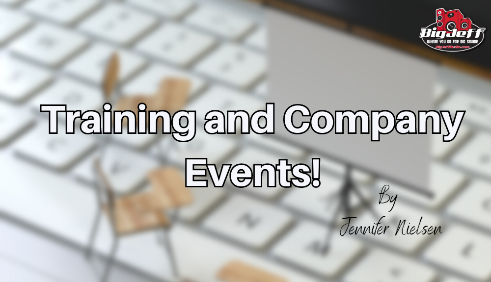 TRAINING & COMPANY EVENTS — Big Jeff Online Inc