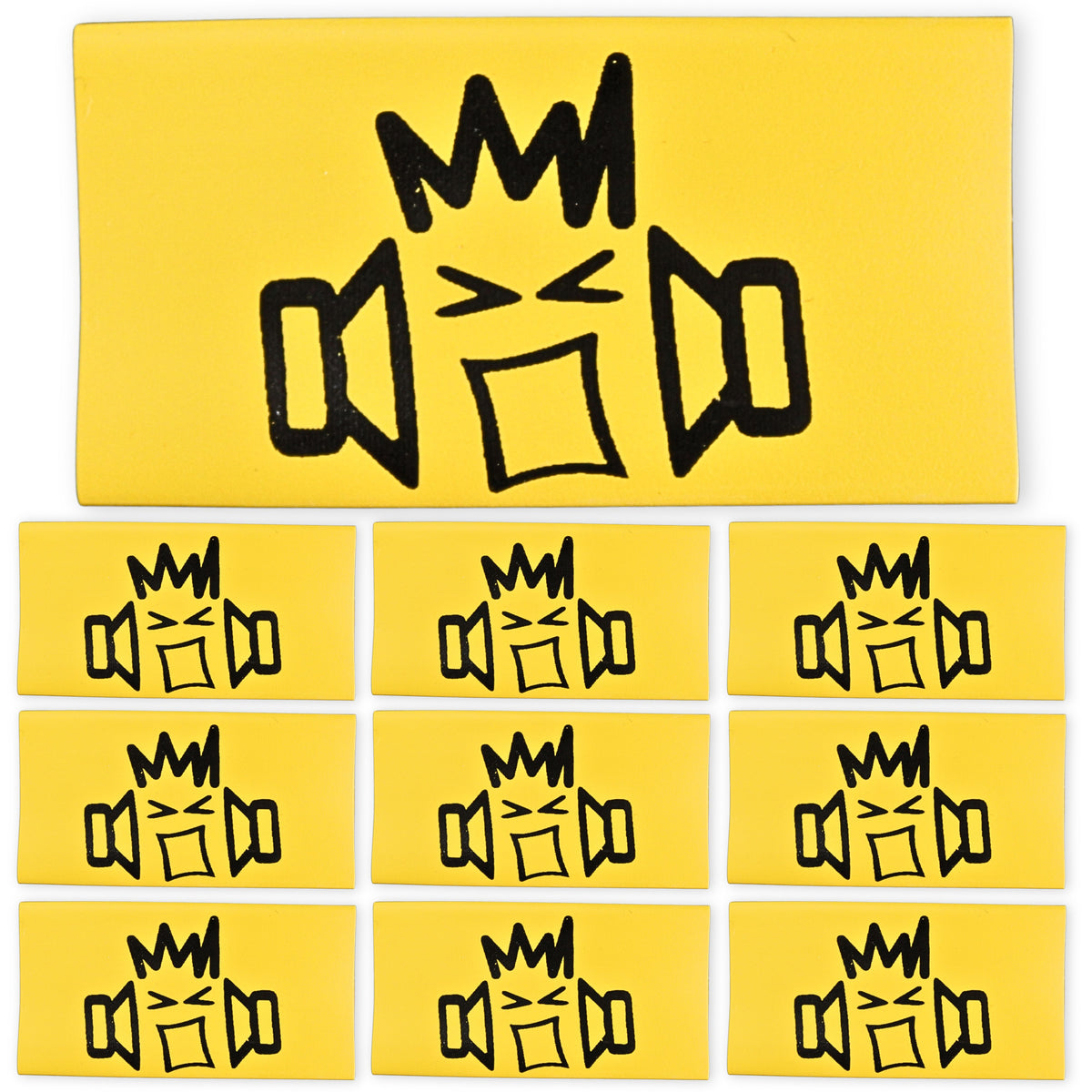 B2 Audio 10 Pack of 0 Gauge Yellow Heat Shrink with B2 Audio Logo — Big ...