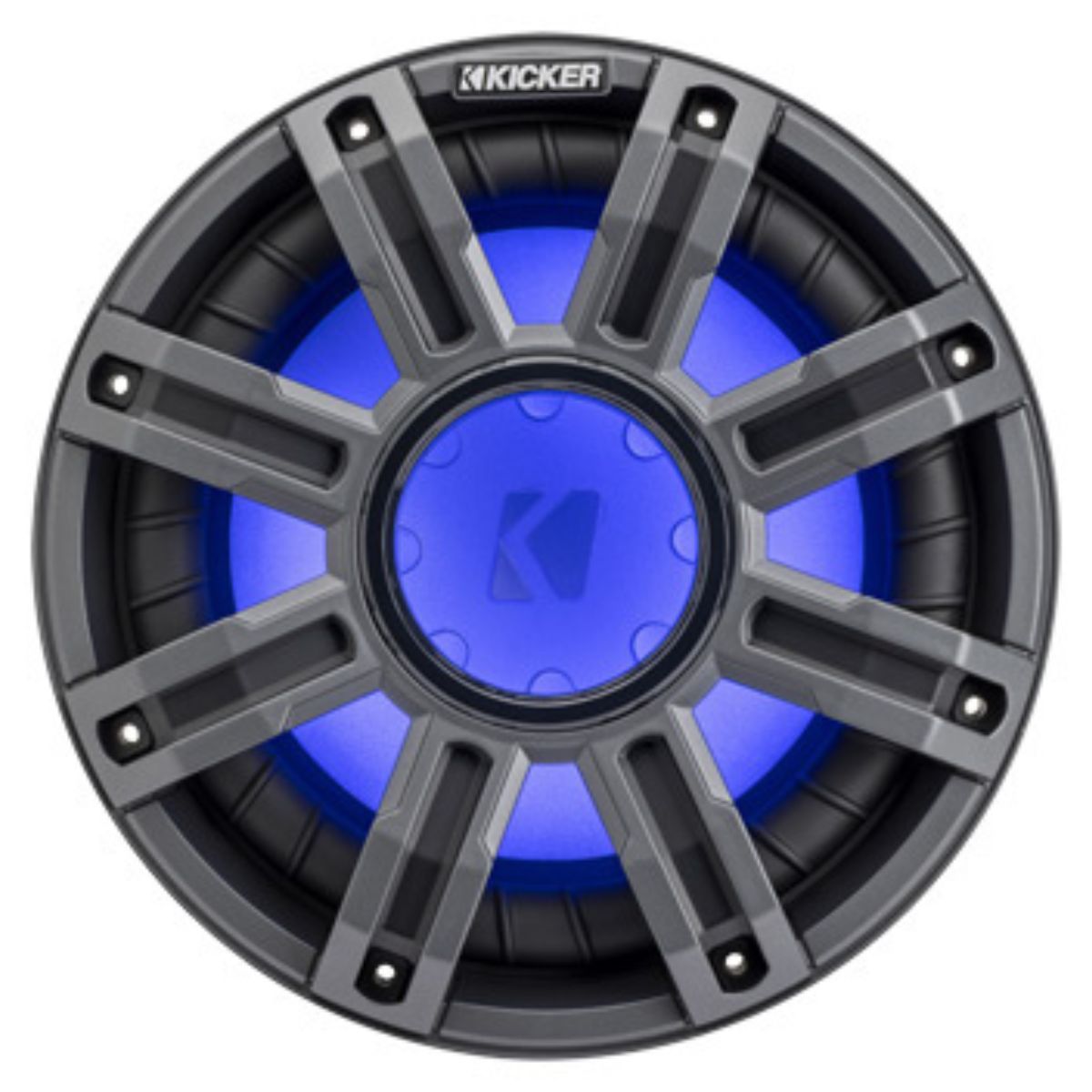 10" 400W RMS 4 Ohm Marine Subwoofer KICKER MWE104 with LED — Big Jeff ...