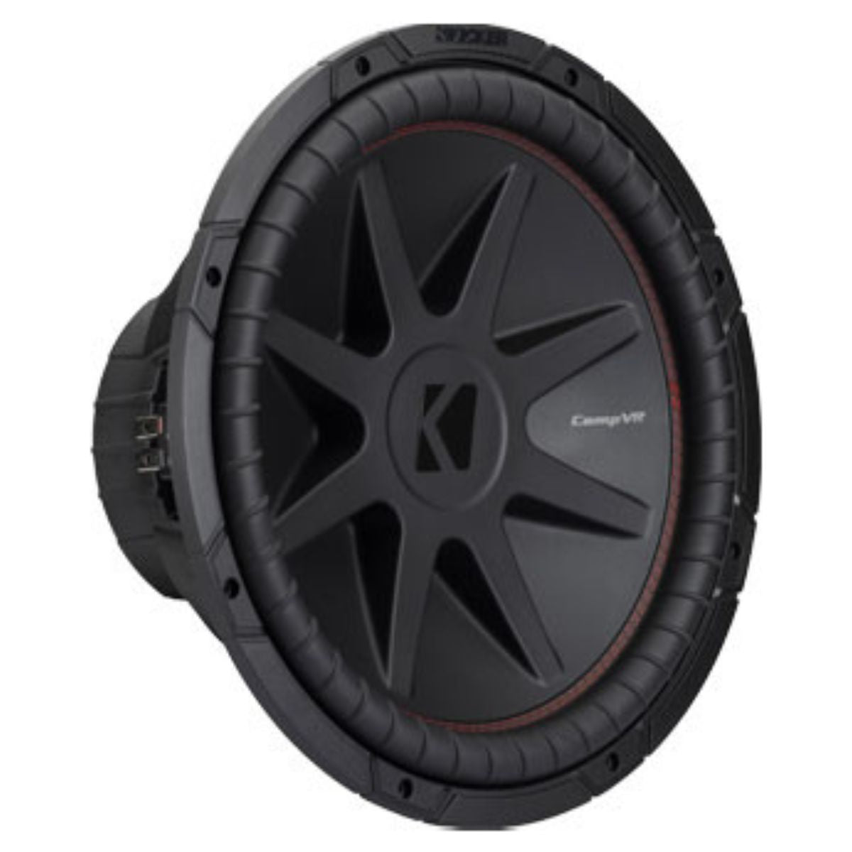 15" 1400W Dual 4 Ohm Subwoofer KICKER CompVR CVR154 DVC Bass Speaker ...