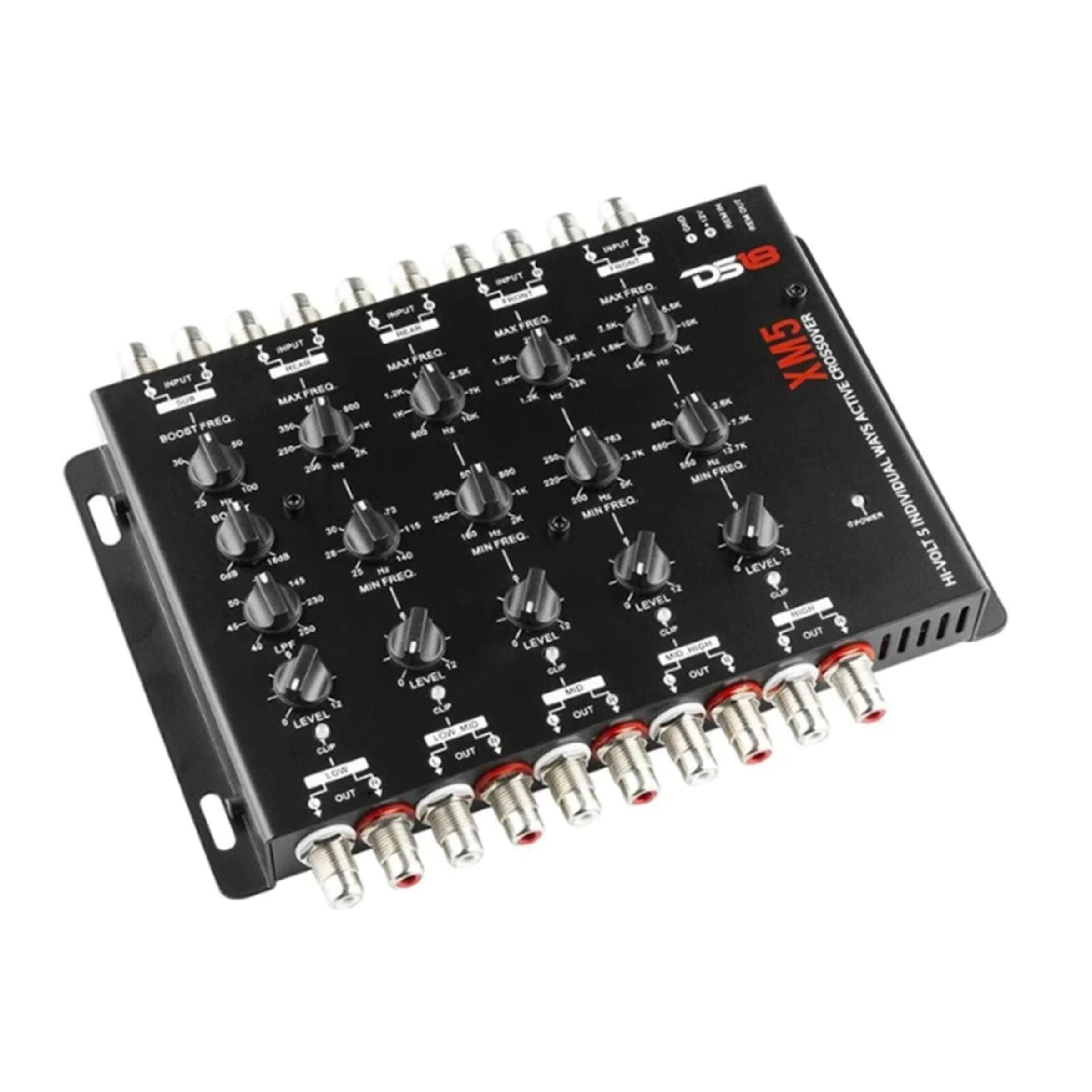 DS18 High Volt 5 Way Active Crossover with Bass Boost XM5 — Big Jeff ...
