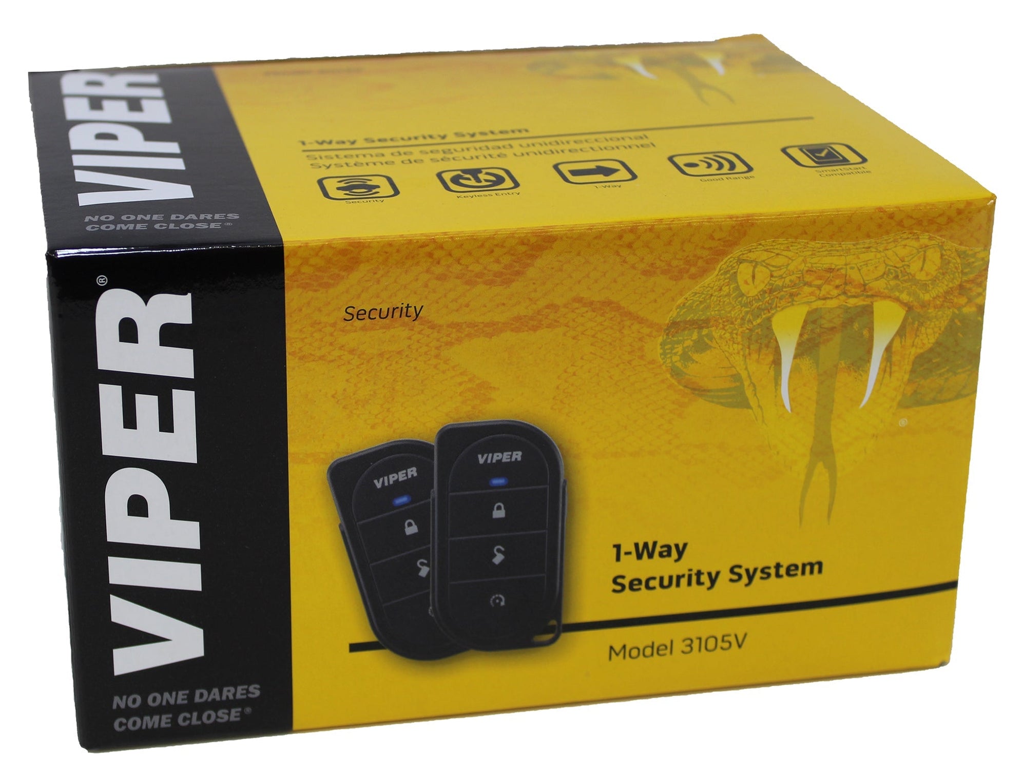 Viper 350 PLUS 1Way Security System 2 Remotes Control Center — Big Jeff ...