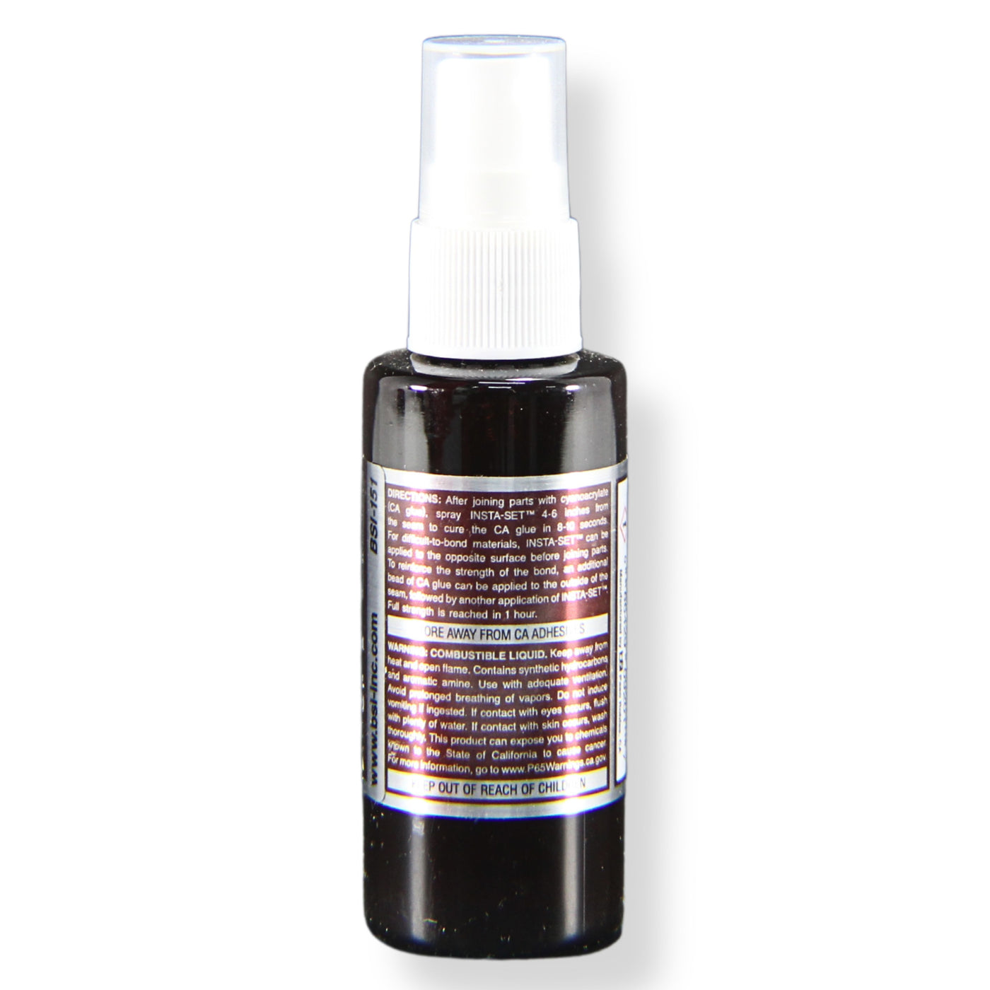 Insta-Flex CA Glue 1oz with Insta-Set Accelerator 2oz Rapid Cure Adhes ...