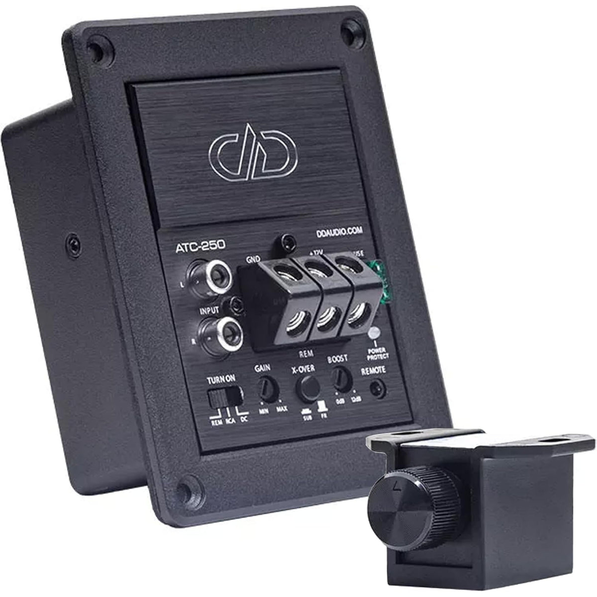 250 Watt High Speed Class D Aluminum Amplified Mini Terminal Cup w/ Re ...