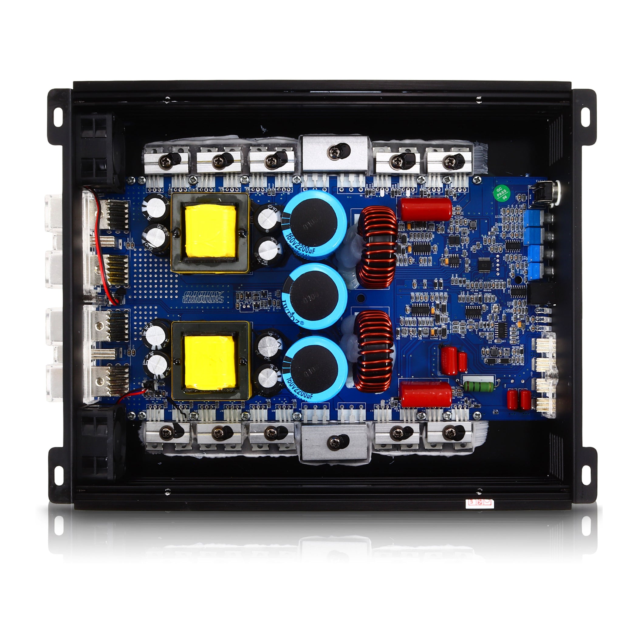 Sundown Audio Full Range Mono Amplifier 5000W RMS 1 Ohm Class D w/ Bas ...