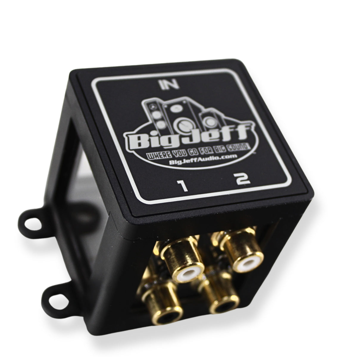 Big Jeff 2x4 RCA Splitter – Premium 1-to-2 Pair Audio Distribution ...