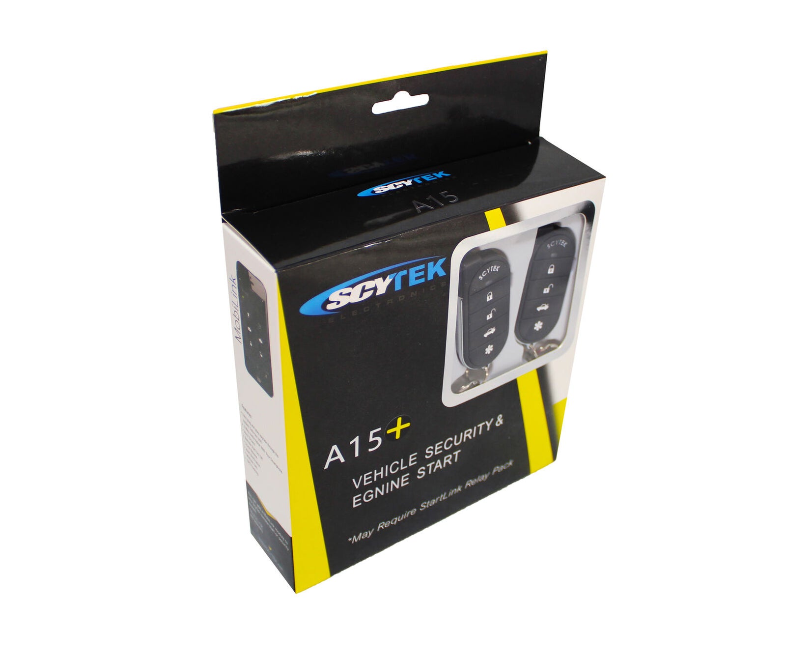 Scytek A15+ Keyless Entry Car Alarm Security System + 2 Door Locks ...