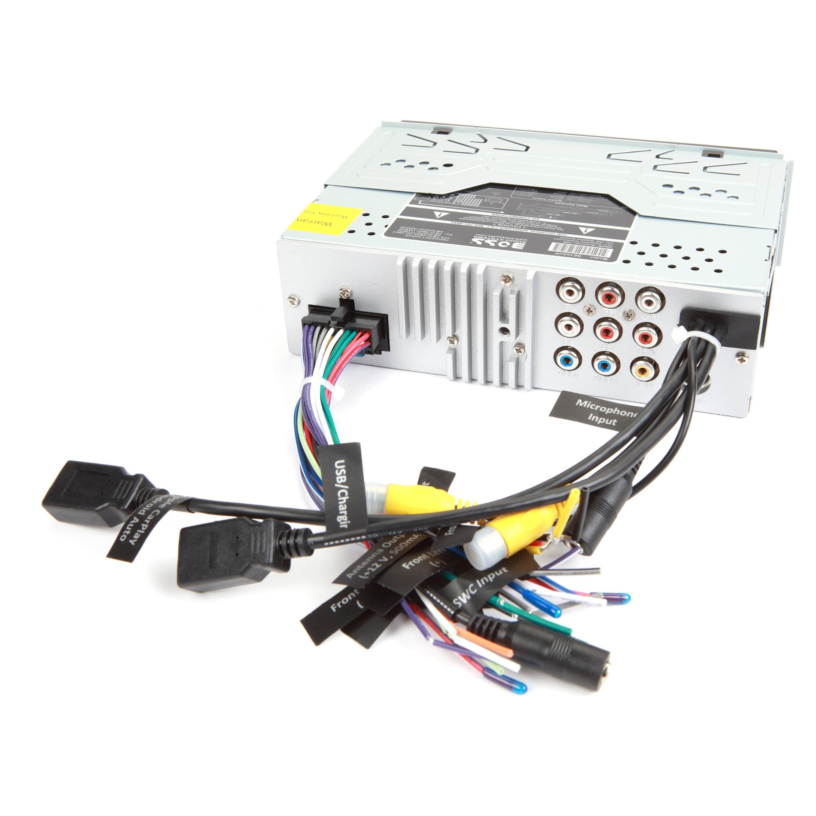 BOSS 10.1" 1 DIN Touchscreen Radio with Apple CarPlay & Bluetooth — Big ...