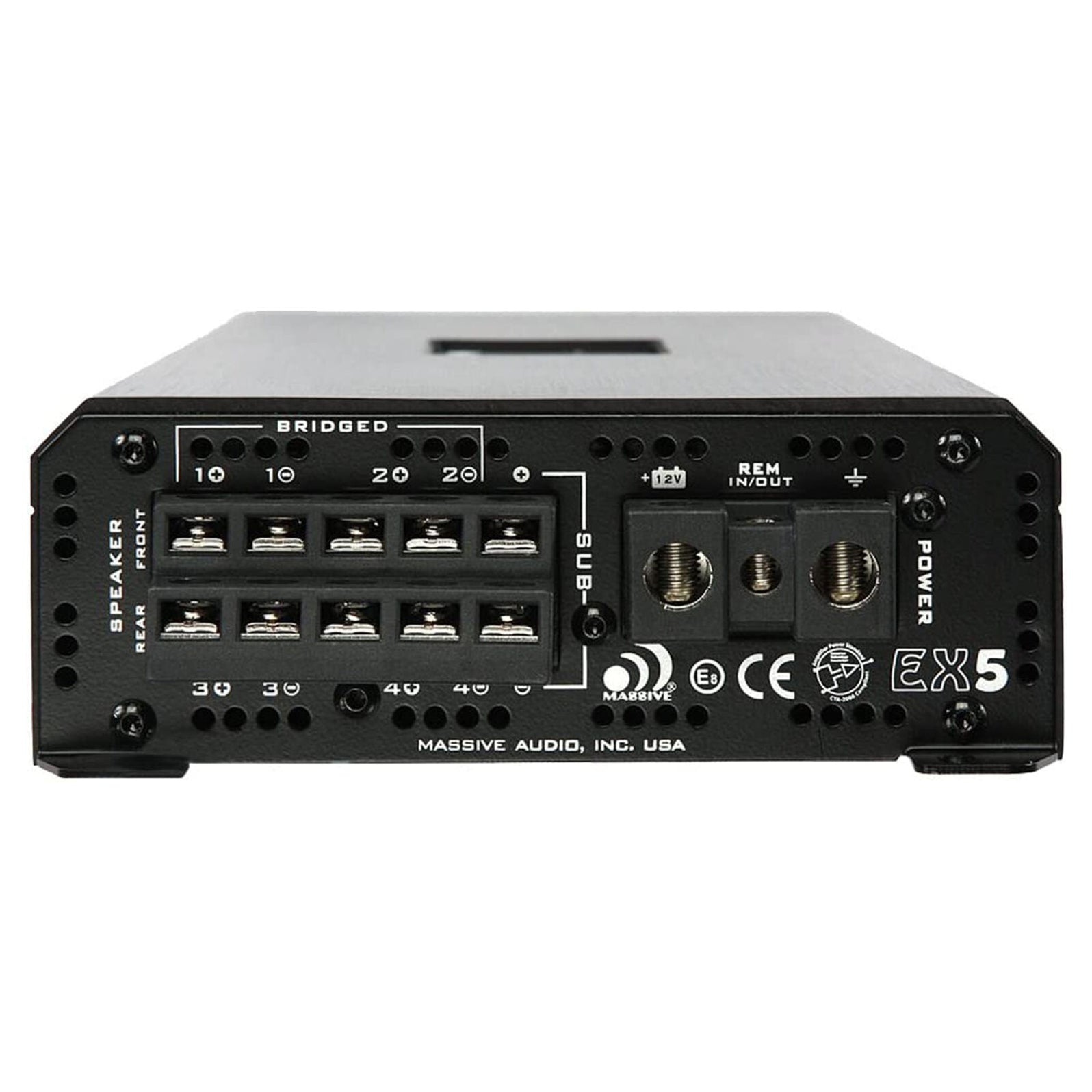 Massive Audio Nano Edge EX5 5 Channel 2500 Watt Hybrid Amplifier — Big ...