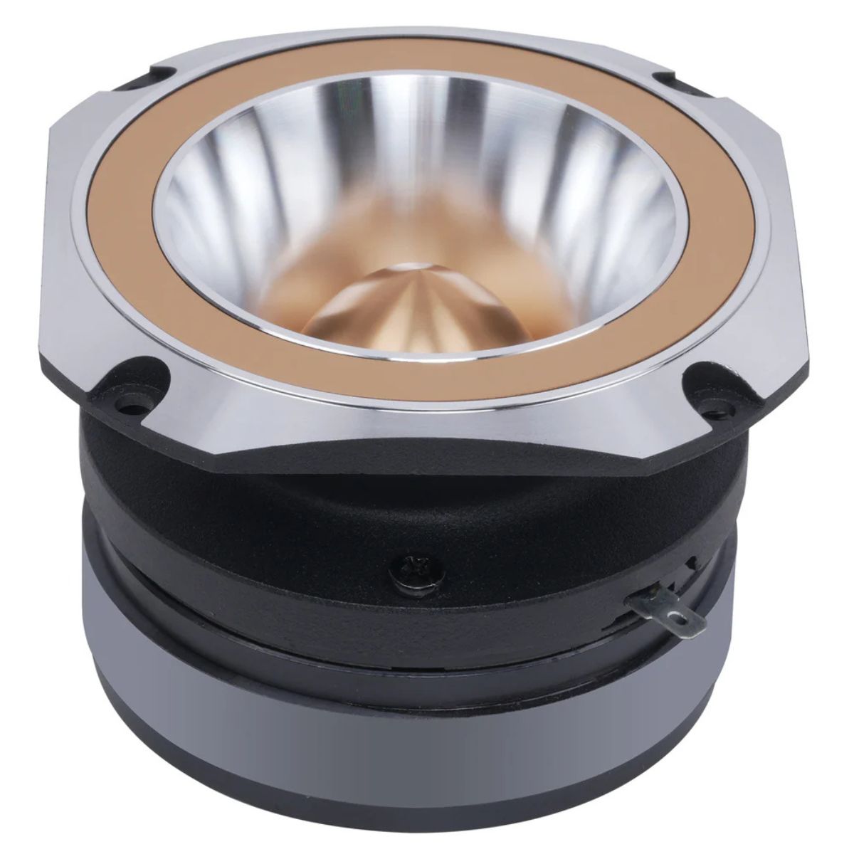 Audiopipe ATR-4061-GLD Super Tweeter 600W 4–8 Ohm Gold with Crossover ...