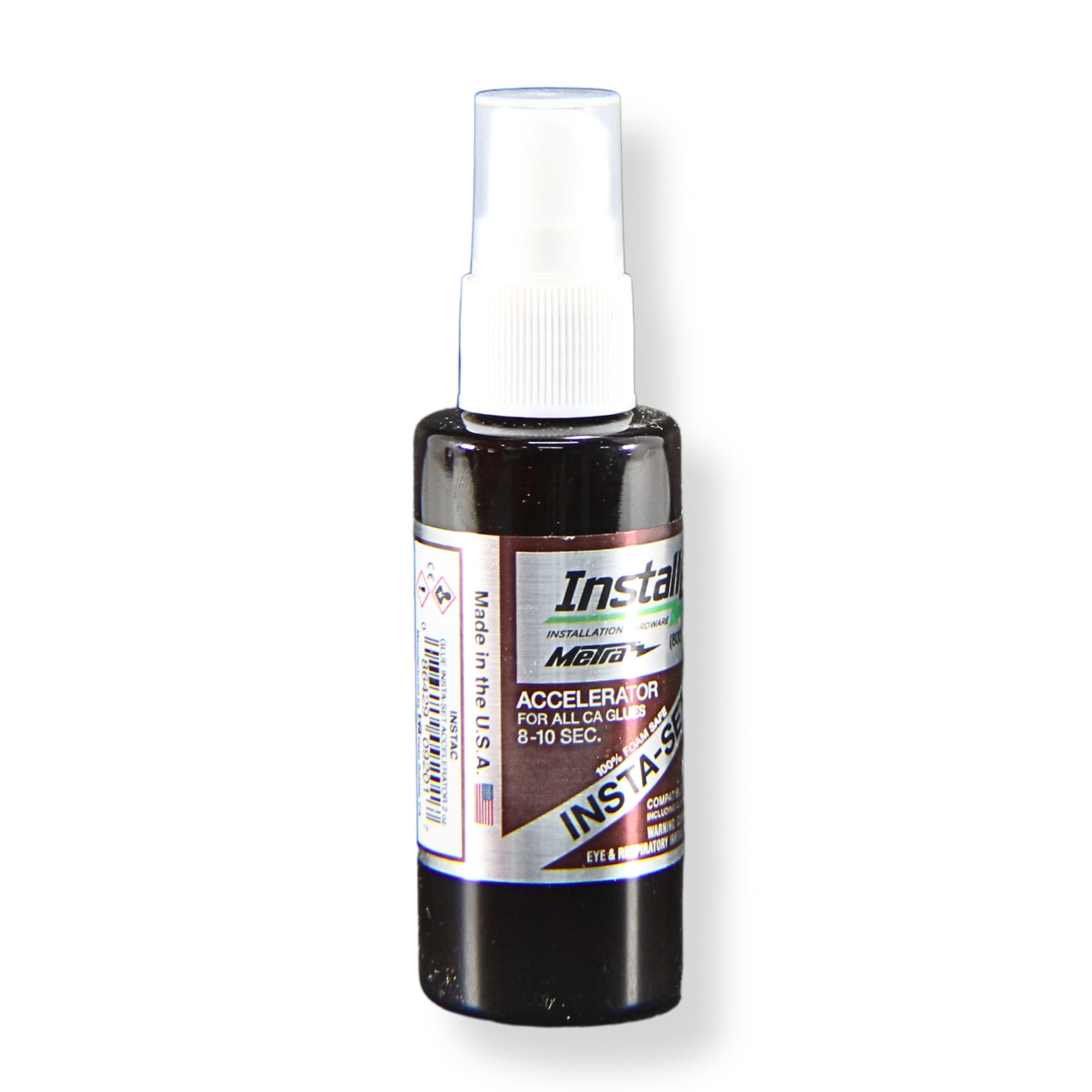 Insta-Flex CA Glue 1oz with Insta-Set Accelerator 2oz Rapid Cure Adhes ...