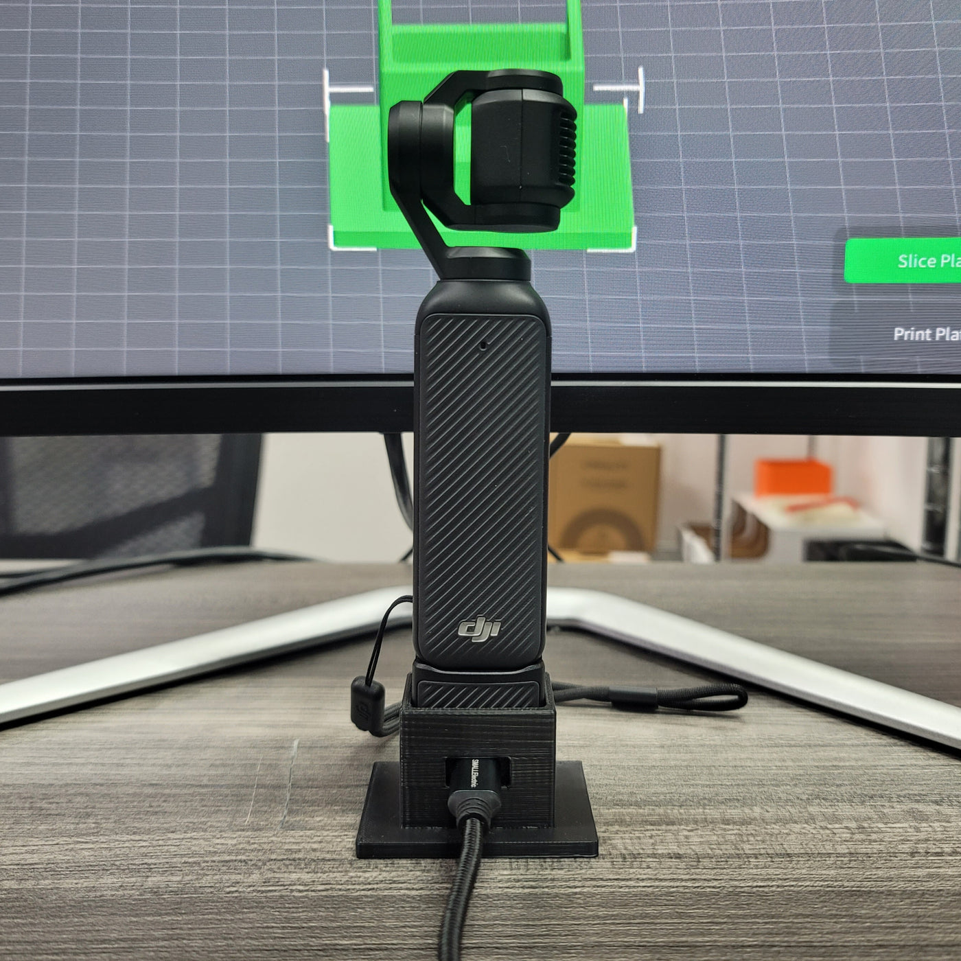 3D-Printed DJI Osmo Pocket 3 Stand Compact, and Durable Mount for Stab ...