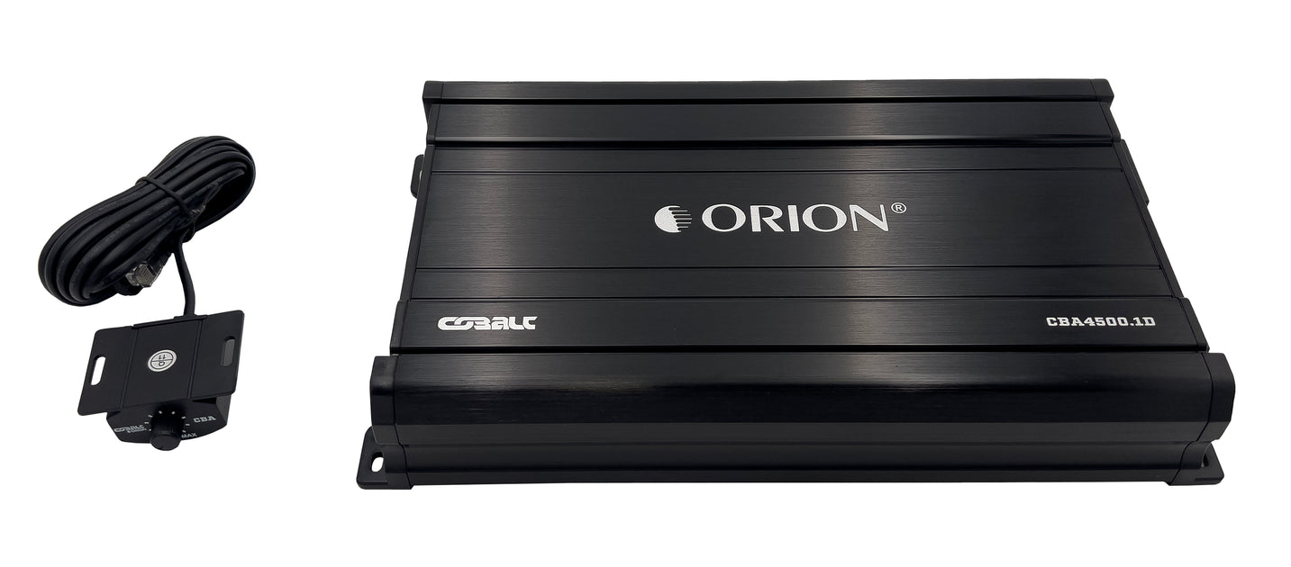4500 Watts MAX 1-Channel Class D Amplifier ORION COBALT Series CBA4500 — Big Jeff Online Inc