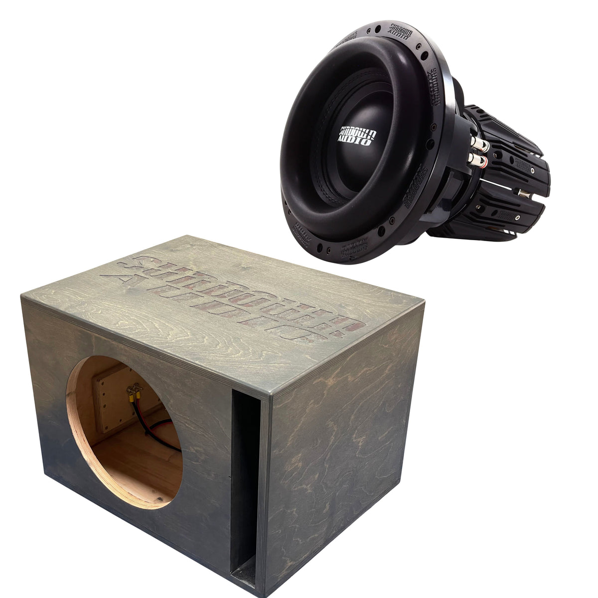 3000W RMS DVC 1 or 2-Ohm 12"NS Series V6 Subwoofer w/Single 12" Birch ...