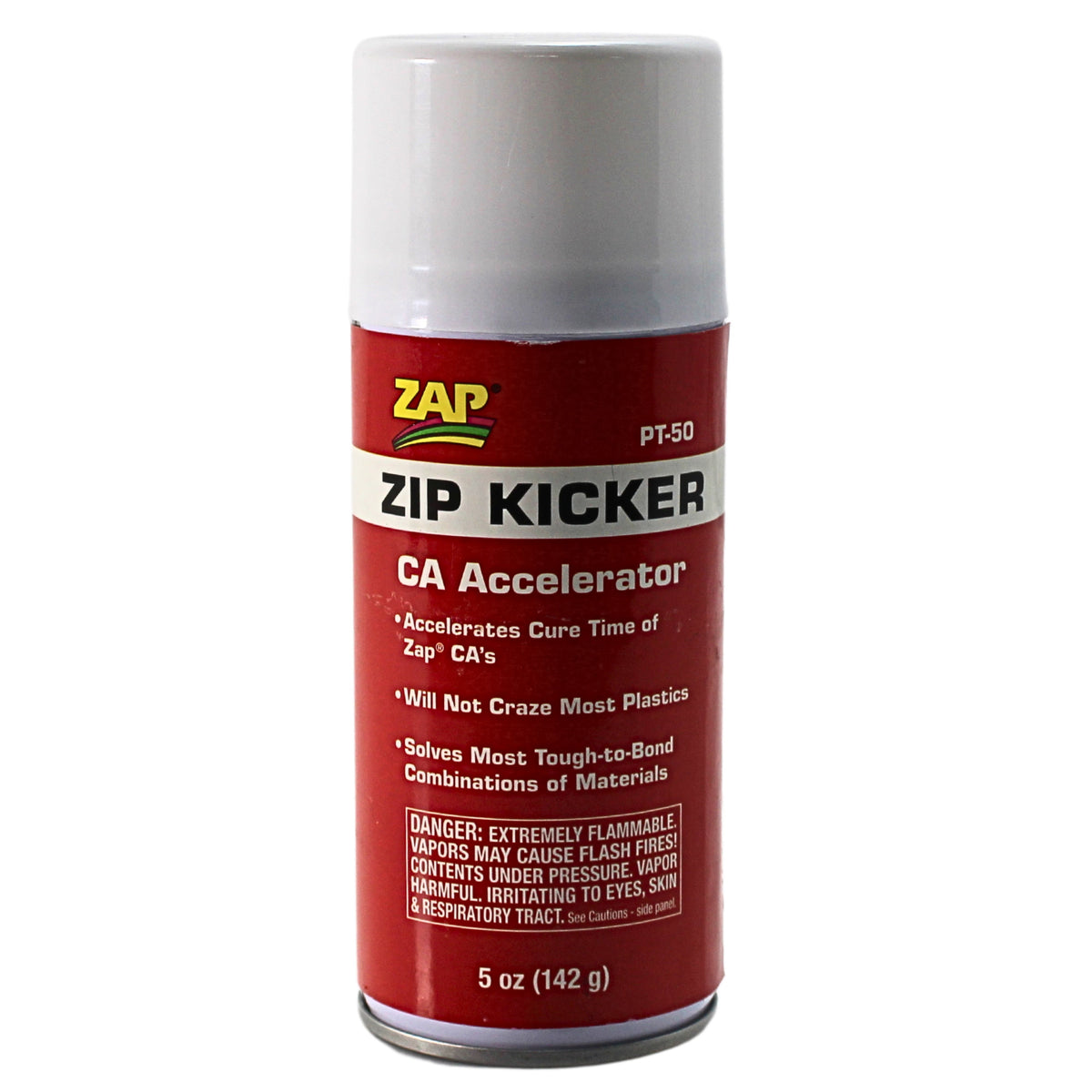 5 oz Zip Kicker CA Adhesive Accelerator Aerosol PT-50 — Big Jeff Online Inc
