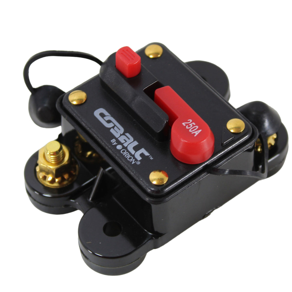 Cobalt 250 Amperes 12V - 24VDC Circuit Breaker w/ Manual Reset and Pow ...