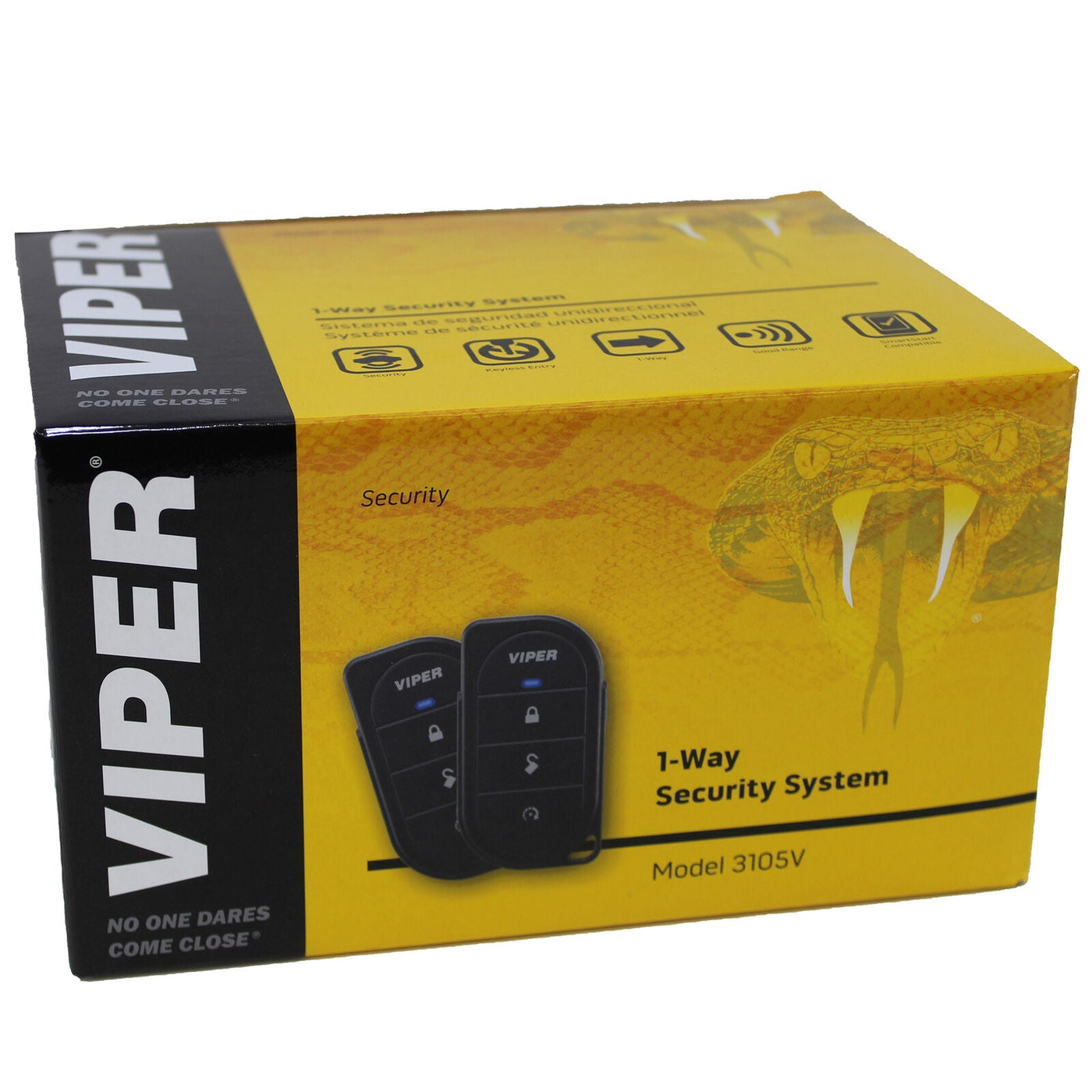 Viper 350 PLUS 1Way Security System 2 Remotes Control Center — Big Jeff ...