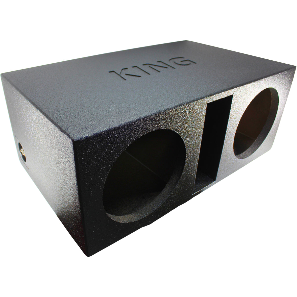 Dual 10" SPL Front Ported Sprayed Finish Universal King Box | AK-10DVX ...