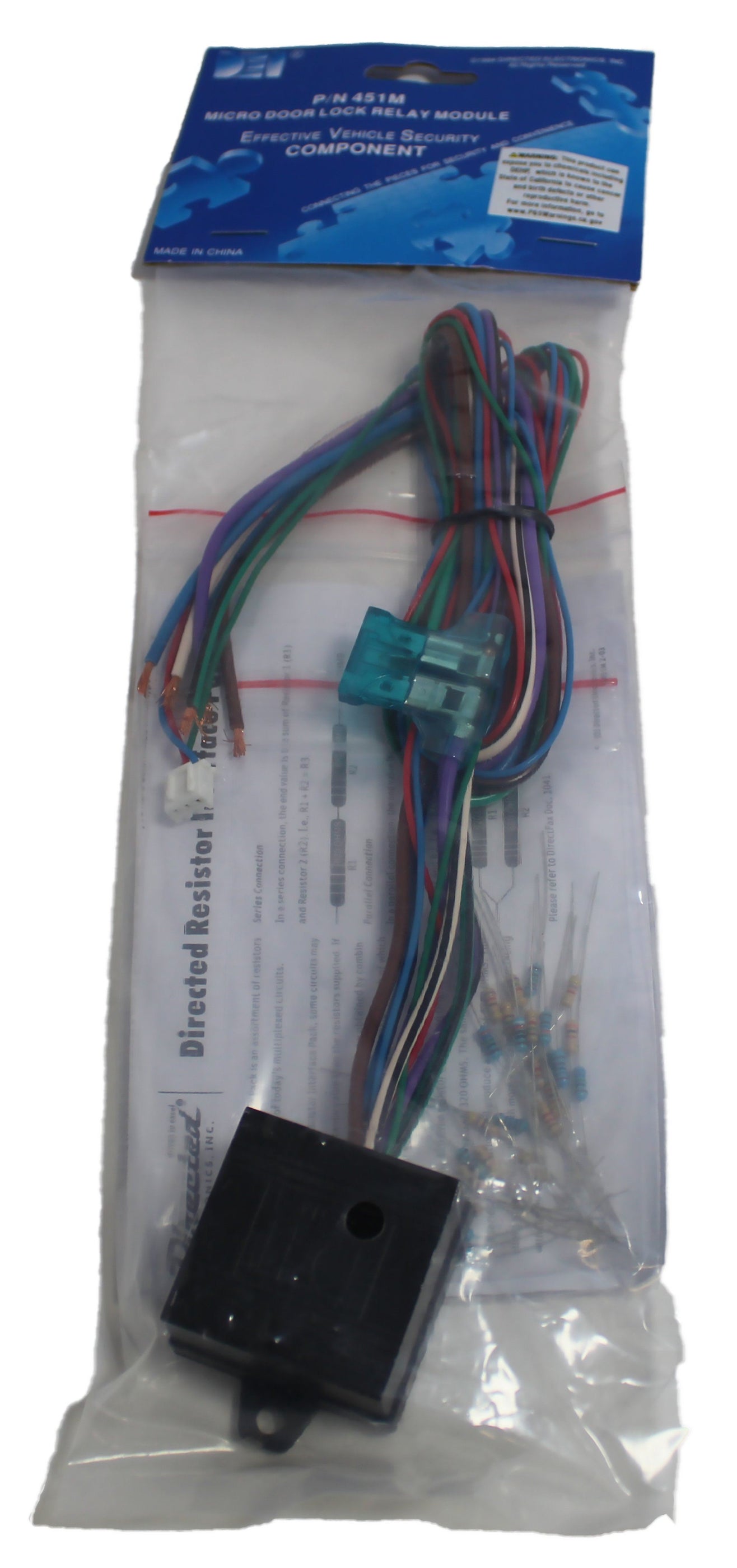 Viper DEI Micro Pre-Wired Door Lock Relay Module 451M — Big Jeff Online Inc