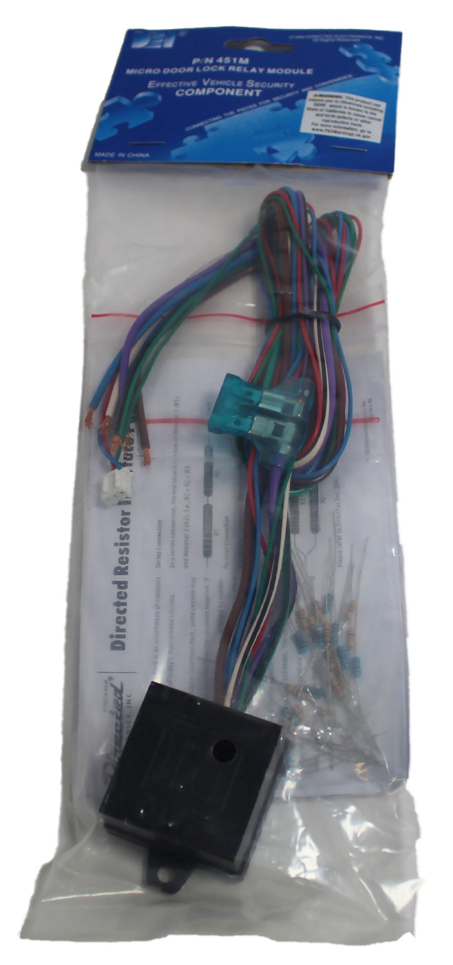 Viper DEI Micro Pre-Wired Door Lock Relay Module 451M — Big Jeff Online Inc
