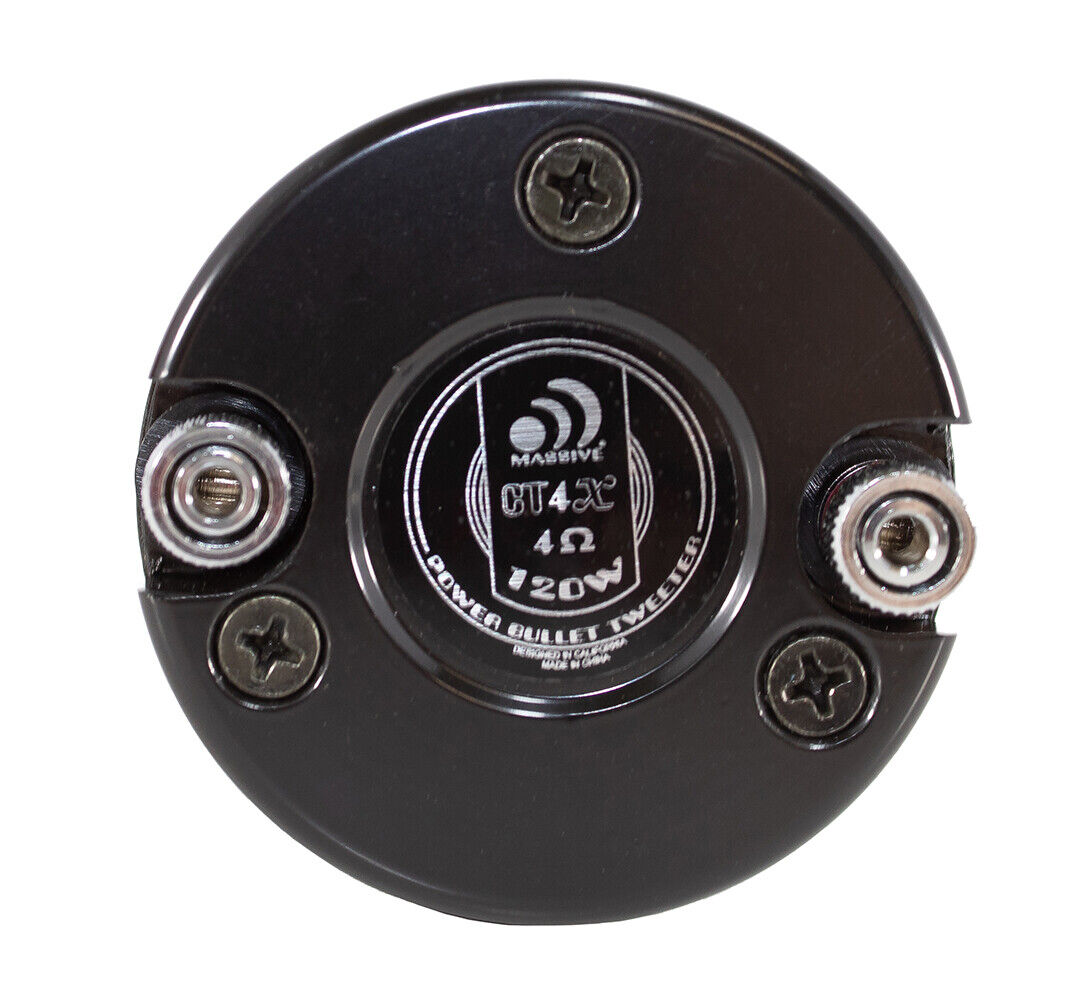 2" Power Bullet Tweeter Super High Compression Massive Audio CT4X — Big ...