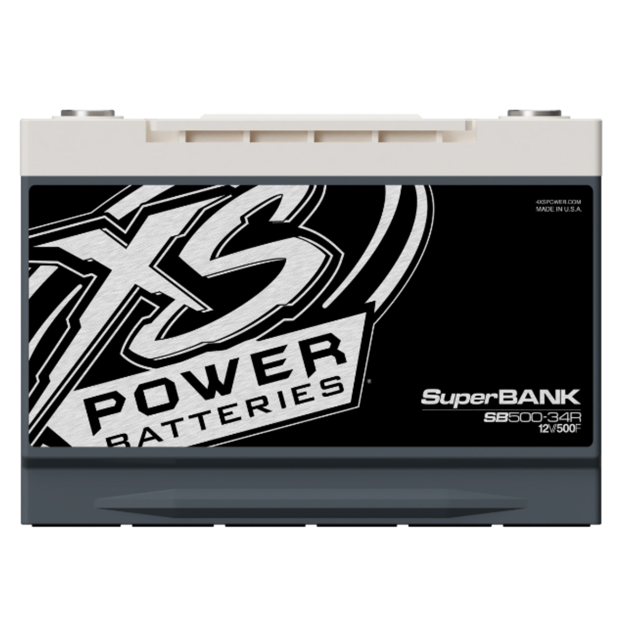 XS Power AGM 12V Super Bank Capacitor Group 34R Reverse Terminals — Big ...