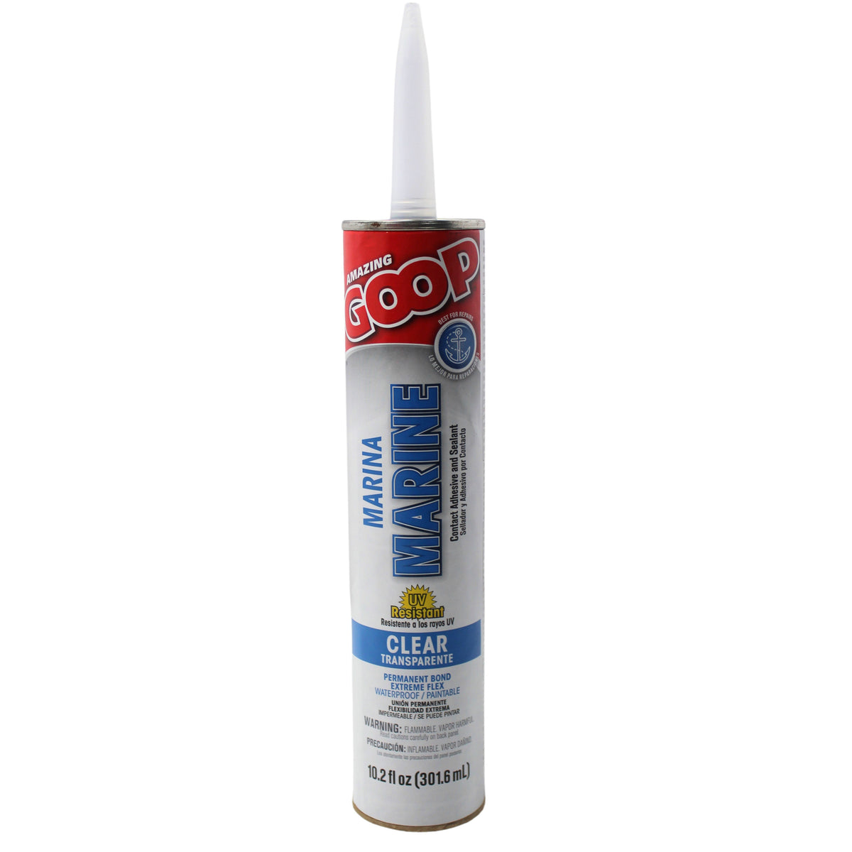10.2 fl oz Amazing Goop Marine UV Resistant Clear Waterproof Paintable ...