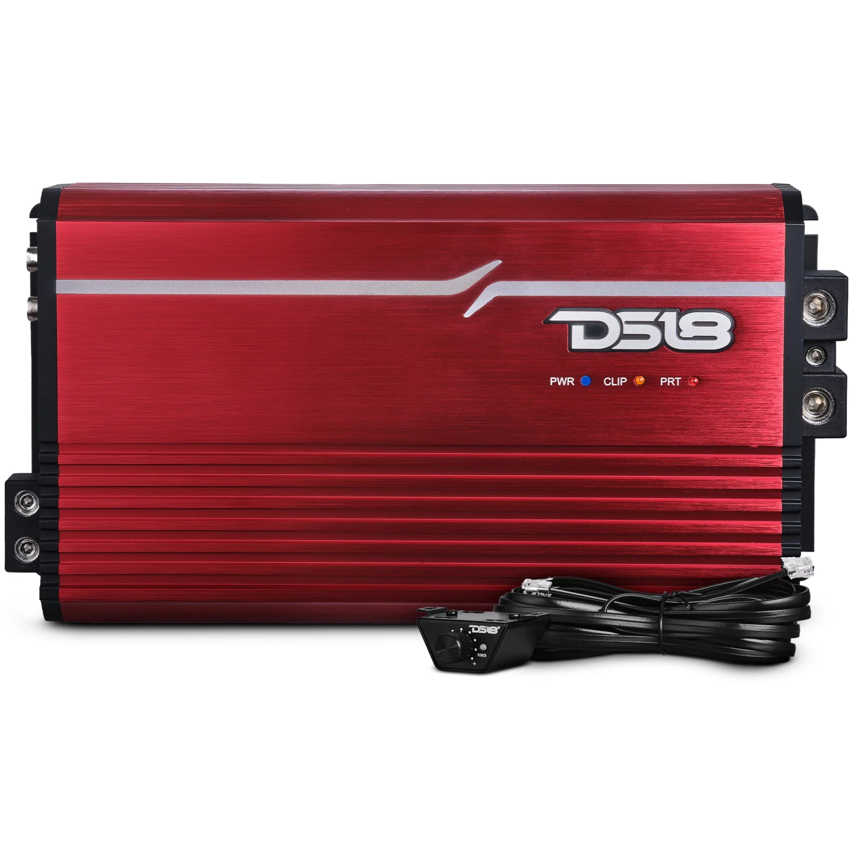 DS18 FRP Monoblock 3500W 1-Ohm Full-Range Class-D Amplifier Red/Blue/T — Big Jeff Online Inc