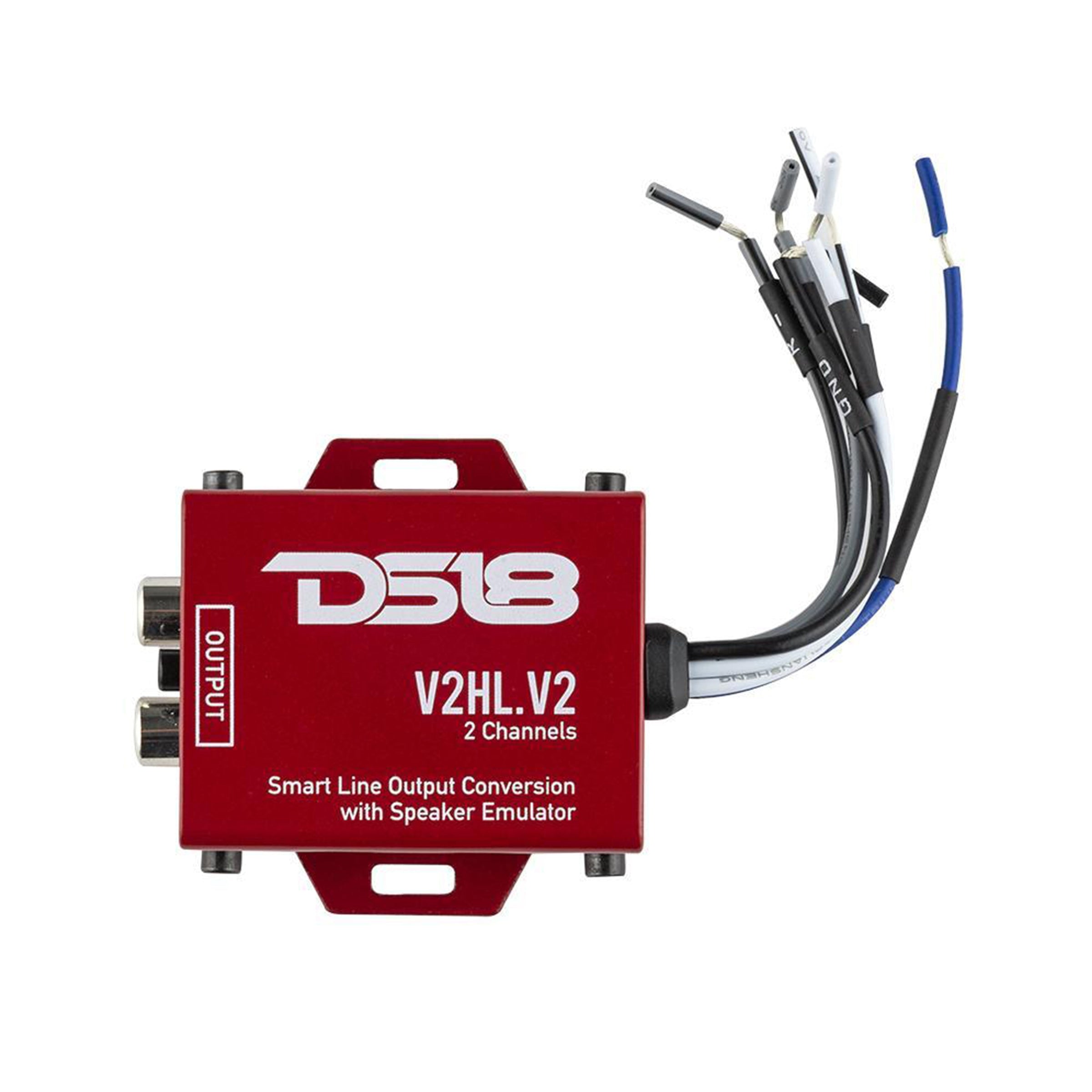 2 Channel High/Low Smart Line Output Conversion w/ Speaker Emulator ...