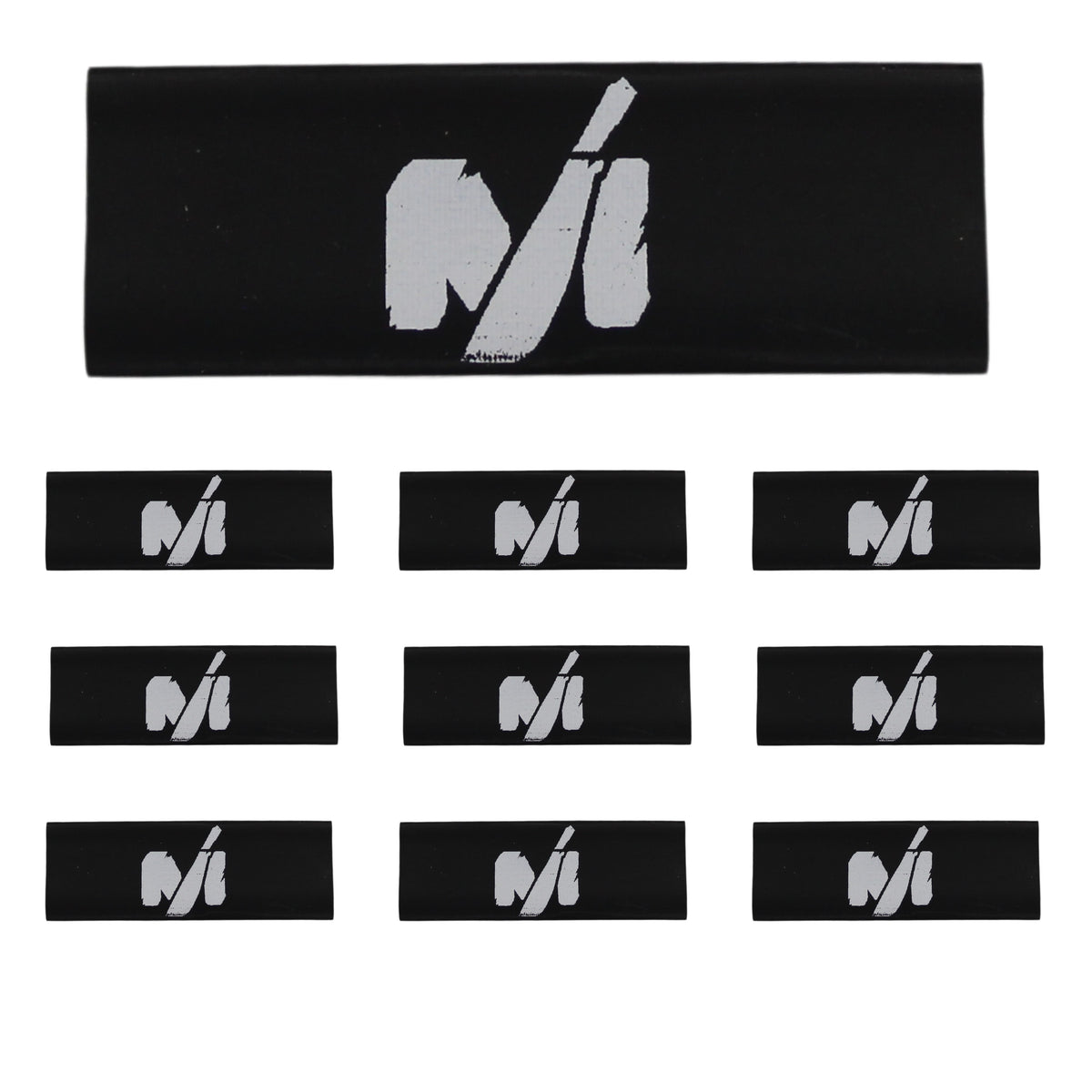 4 Gauge 3:1 Heat Shrink with Deaf Bonce/Avatar Logo 10 Pack Black — Big ...