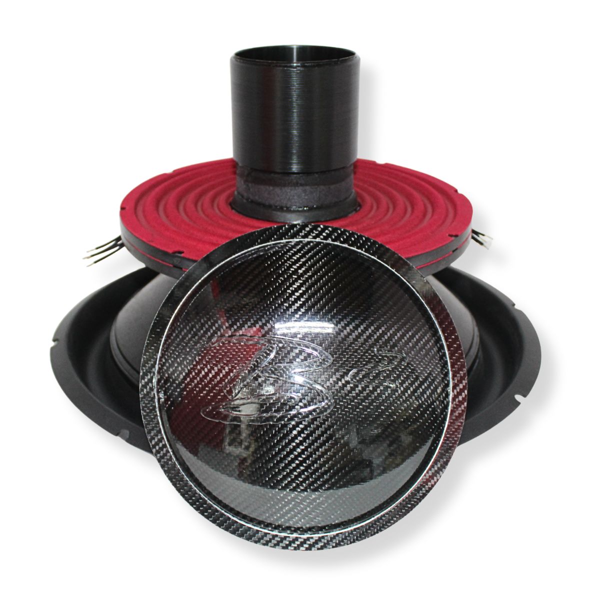 B2 Audio Rampage 18" DVC 2-Ohm Recone Kit | Carbon Fiber 4" Coil — Big ...