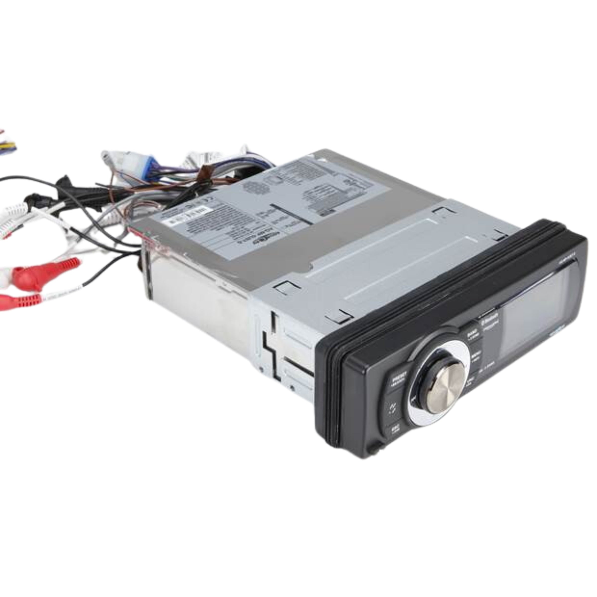 Aquatic AV AQ-MP-5UBT-S Waterproof 1 Din Head Unit w/ BT, USB, Sirius ...