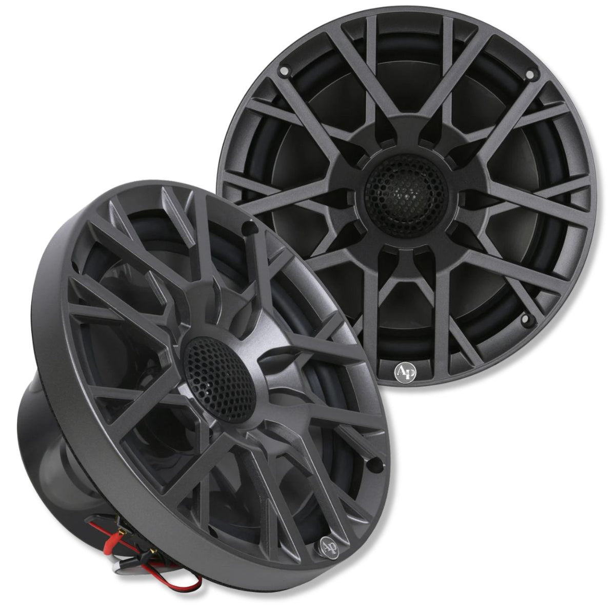 APSW-804SP | 8" Marine Coaxial Speakers with RGB LED Lights – 175W RMS ...