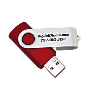 Big Jeff Audio 2 GB USB Flash Drive — Big Jeff Online Inc