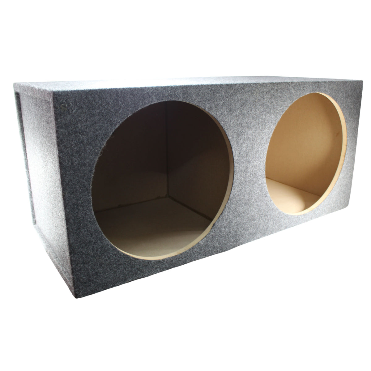BSHD-215C – Dual 15" Sealed Subwoofer Box | Heavy-Duty MDF Enclosure ...
