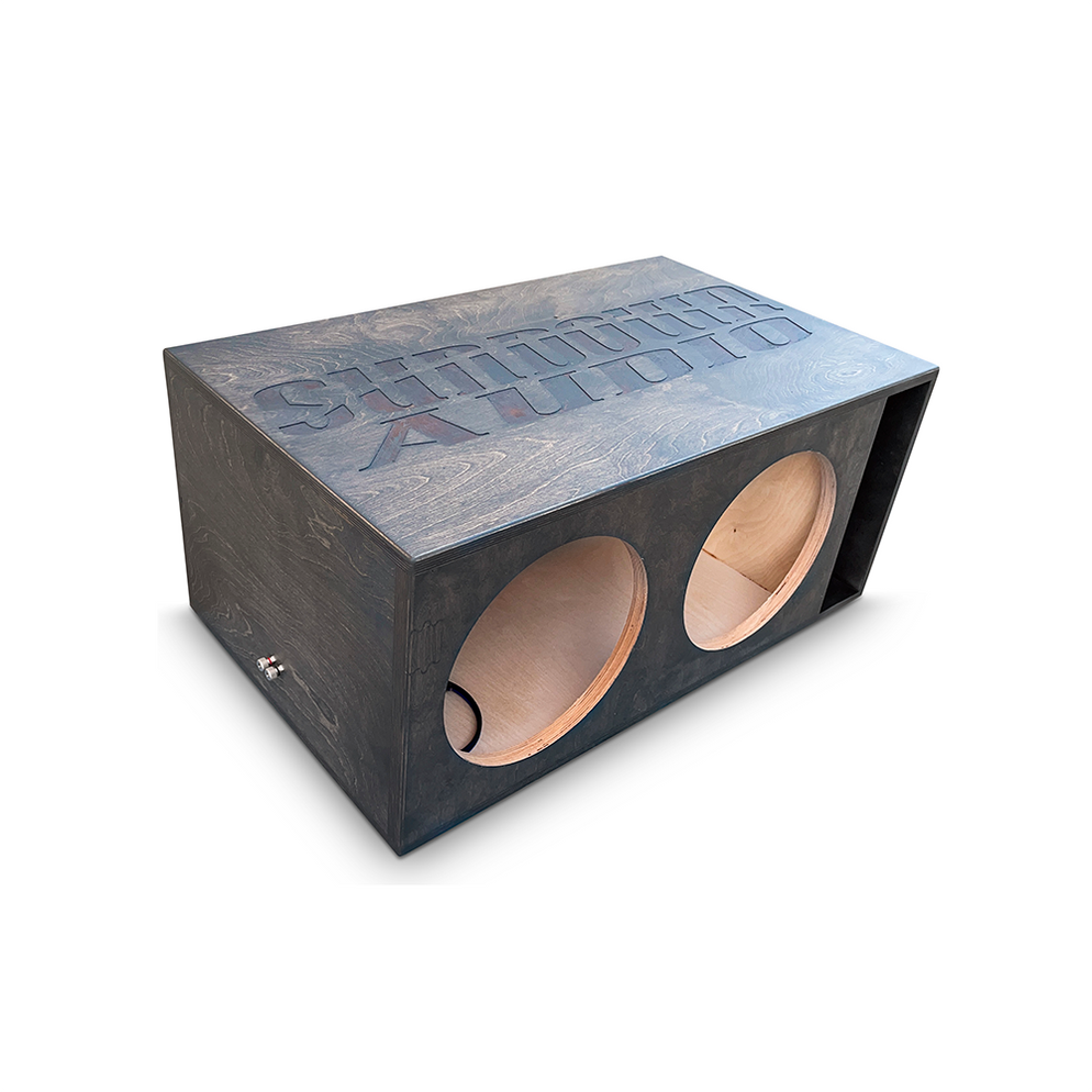 Dual 12" Birch Ported Subwoofer Box | AABE-SA-Xv3-D12-HD for Xv3 12 ...