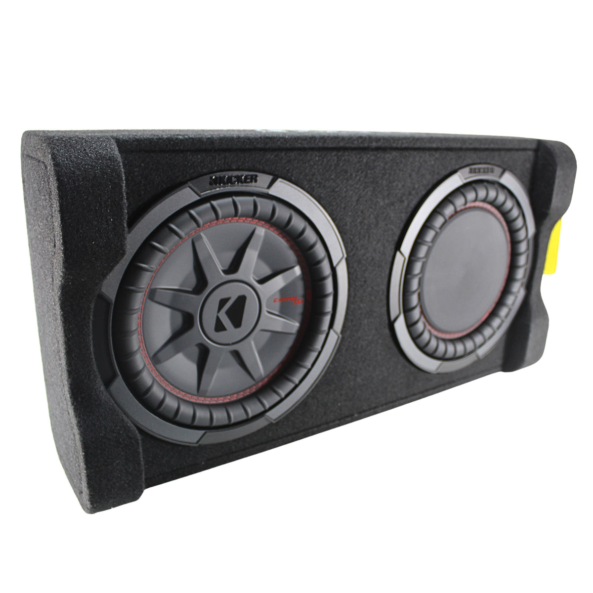 Kicker 10" PTRTP10 Powered Down-Firing Subwoofer with Built-In Amp ...