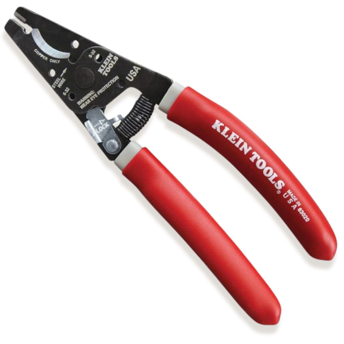 Klein Tools 7" Heavy Duty Cable Wire Cutter Copper, Steel & Coax — Big ...