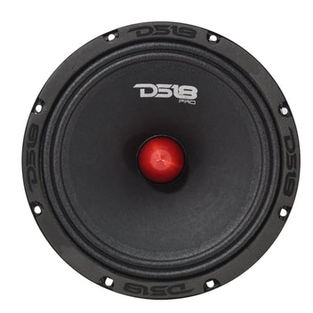 1x 8" DS18 Mid Range Red Bullet Loud Speaker 580 Watts 4 Ohms PRO — Big ...