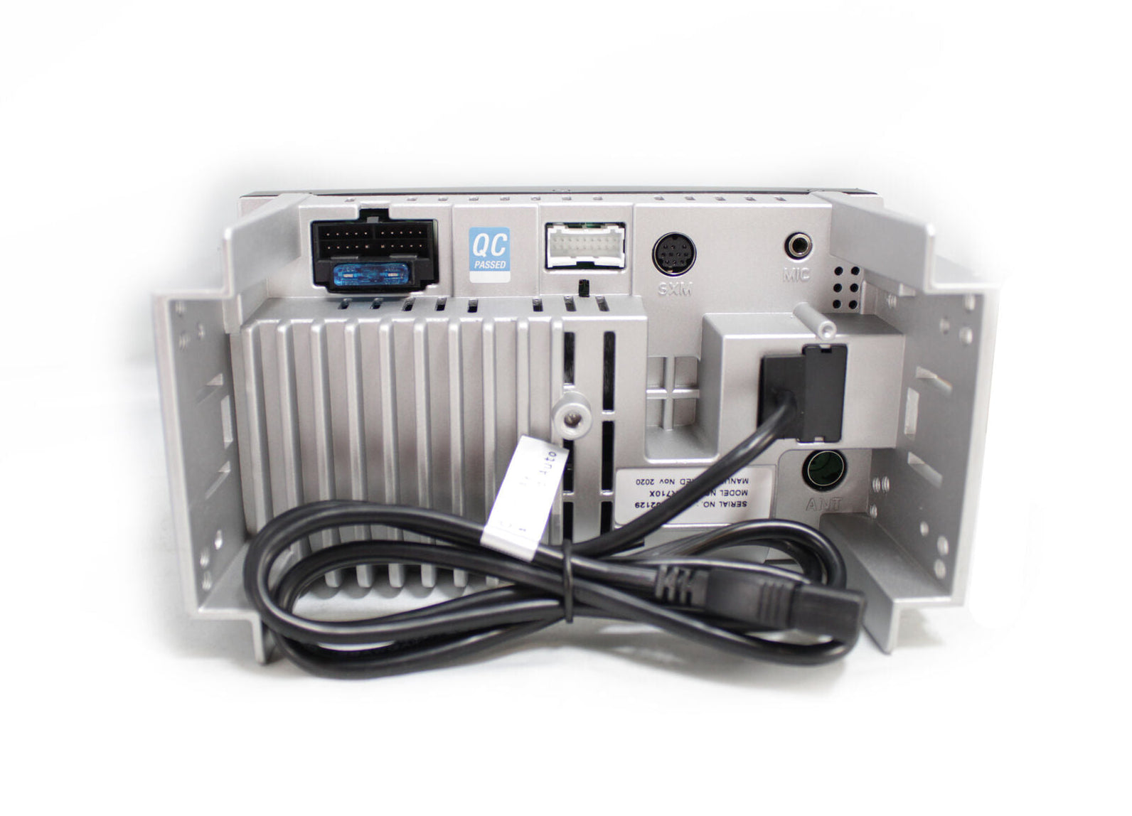 Jensen 7” Touchscreen Bluetooth Radio w/ CarPlay & Android Auto — Big ...