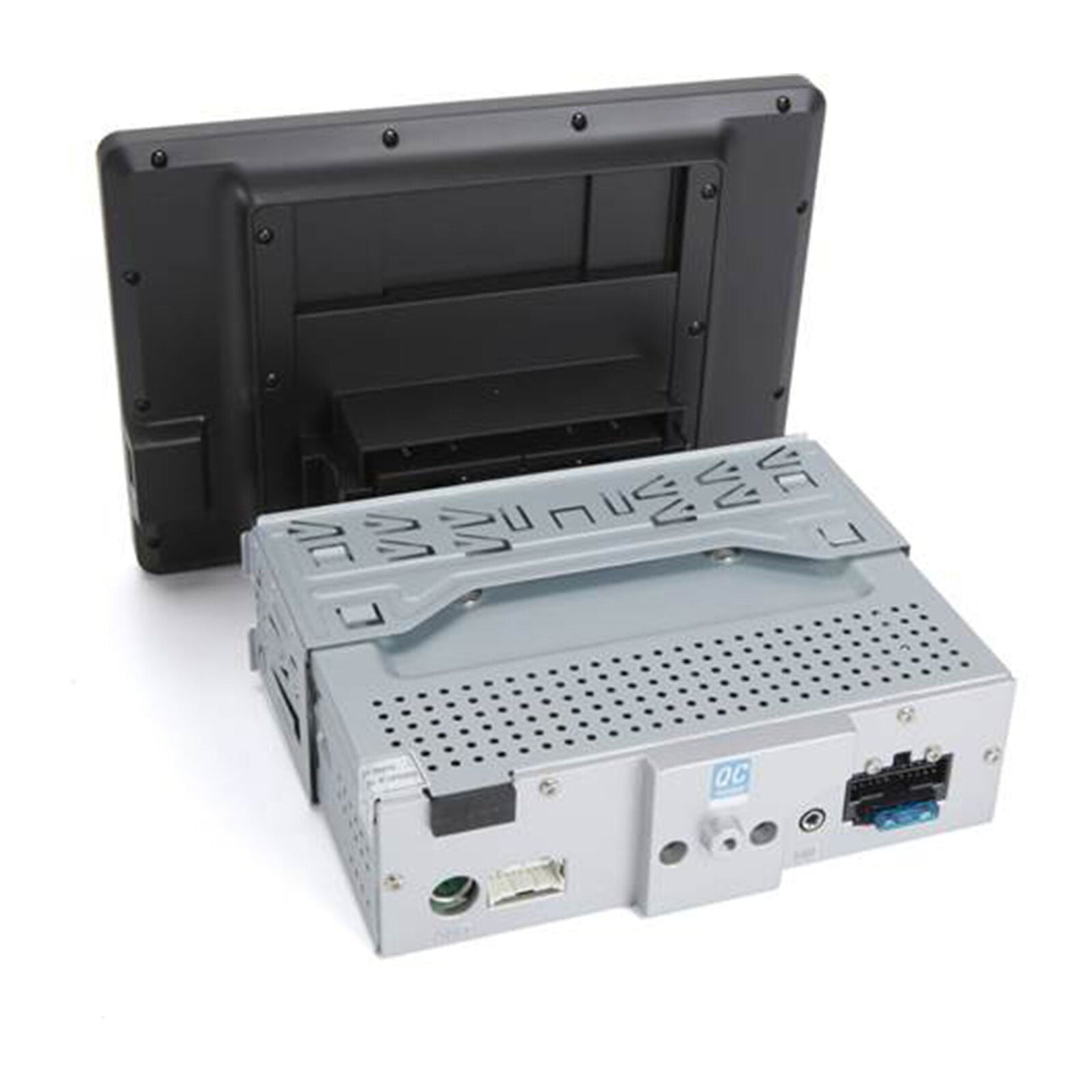 Jensen 9" 1-Din Touchscreen LCD USB Bluetooth Multimedia Radio — Big ...