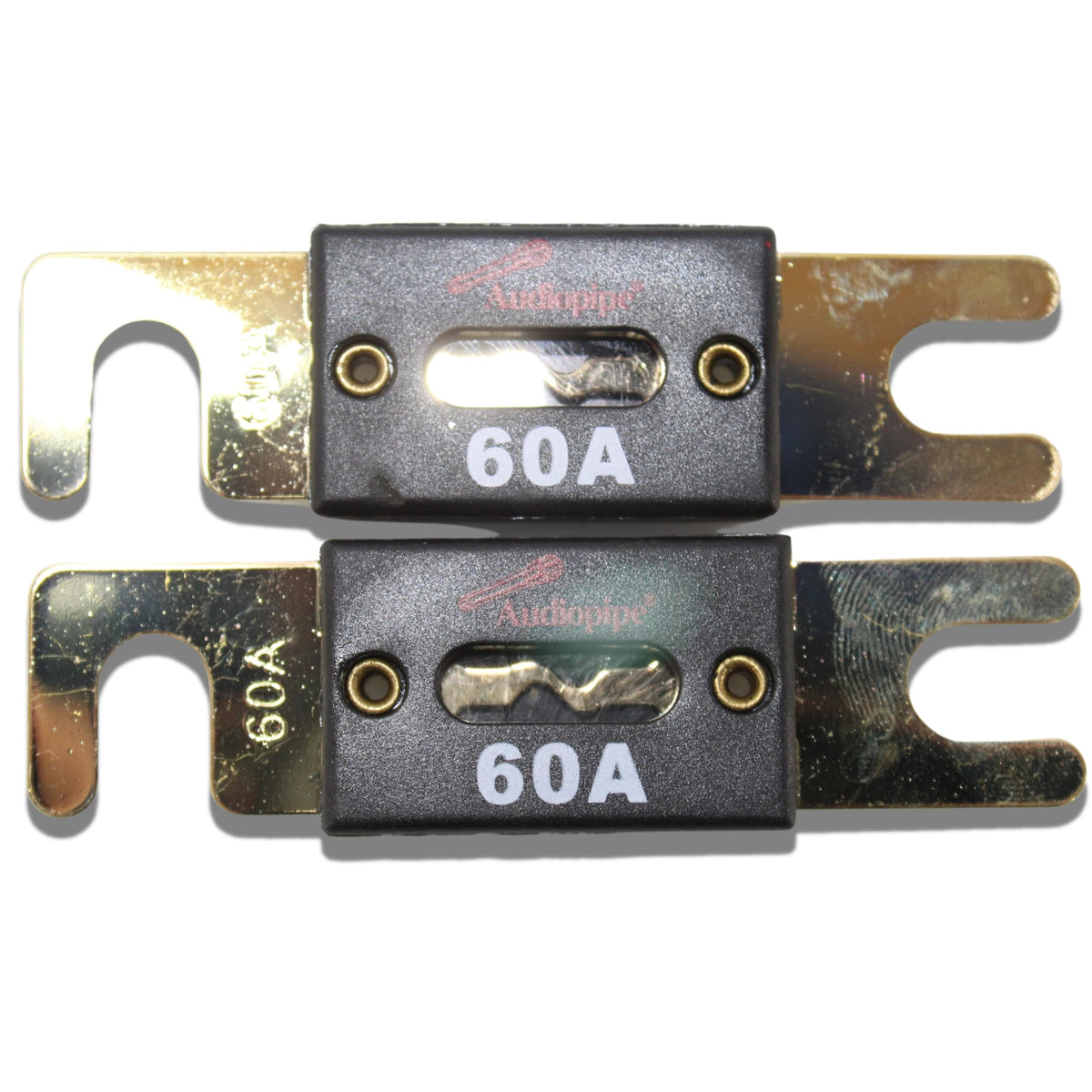 Audiopipe 60 Amp 32V Gold Plated ANL Car Audio Fuses AP-ANL-60A — Big ...