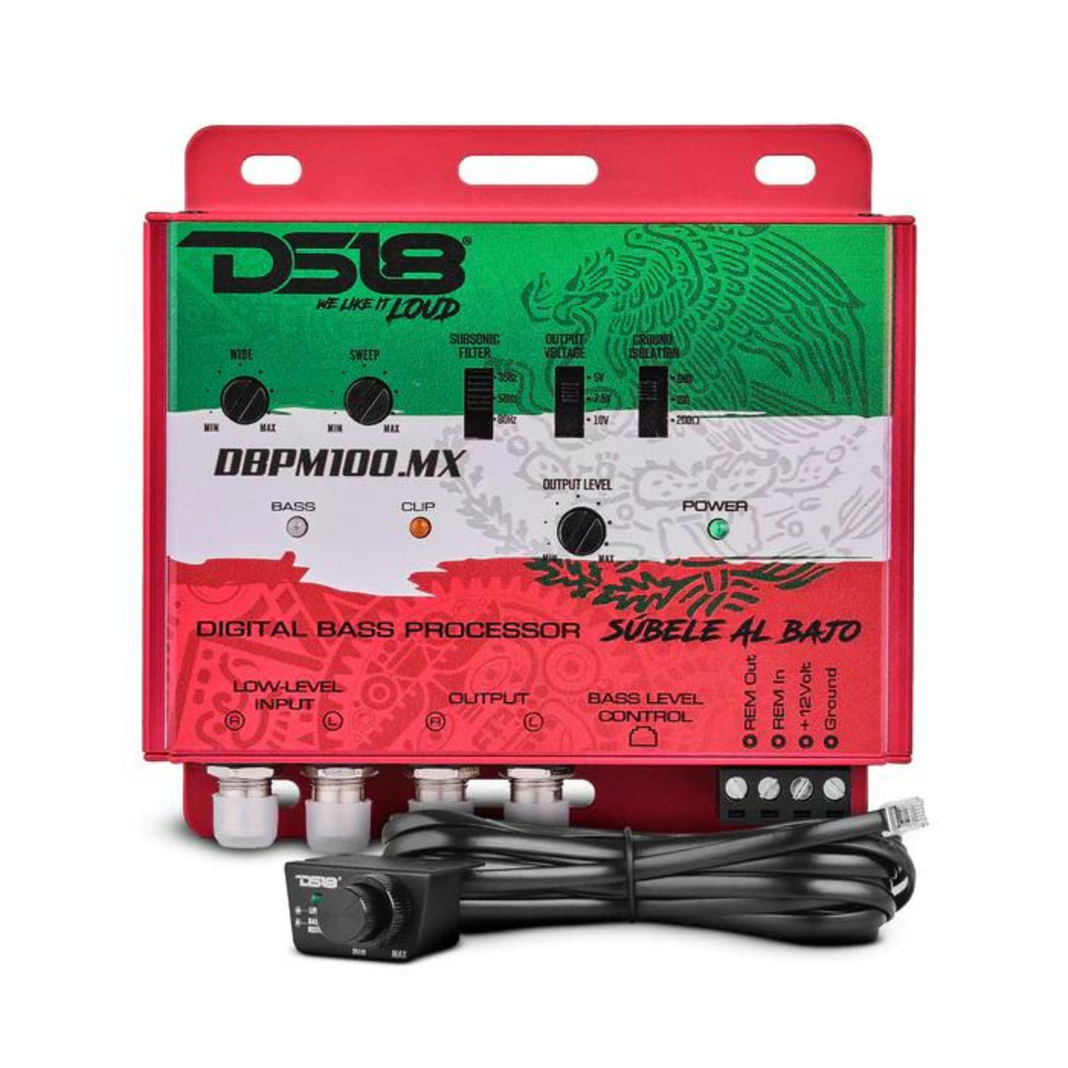 DS18 2 Ch Digital Bass Processor & Bass Restoration Processor Mexico D ...
