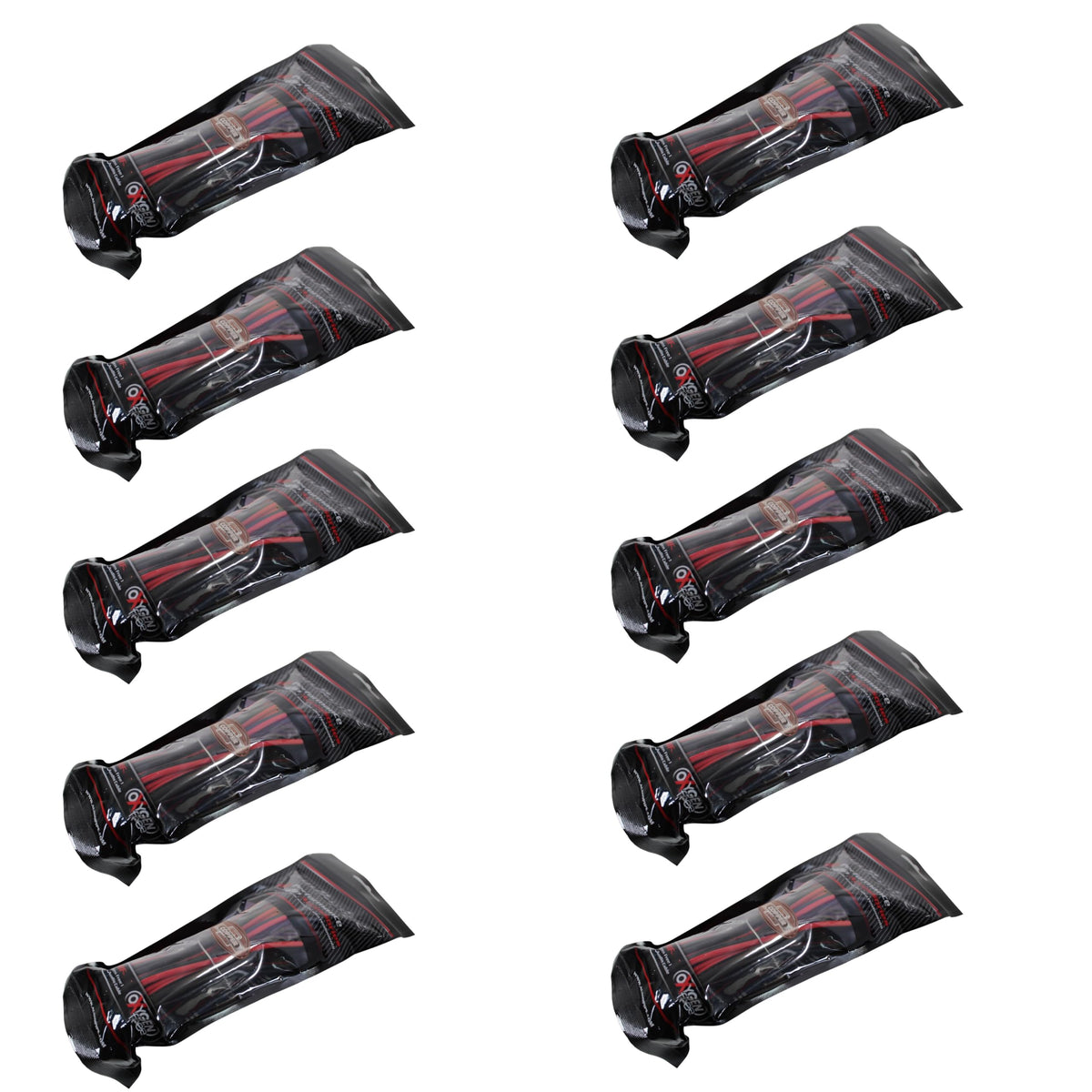 Audiopipe AMF 17 ft Frosted RCA Cables (10 Pack) / AP-AMF-17 — Big Jeff ...
