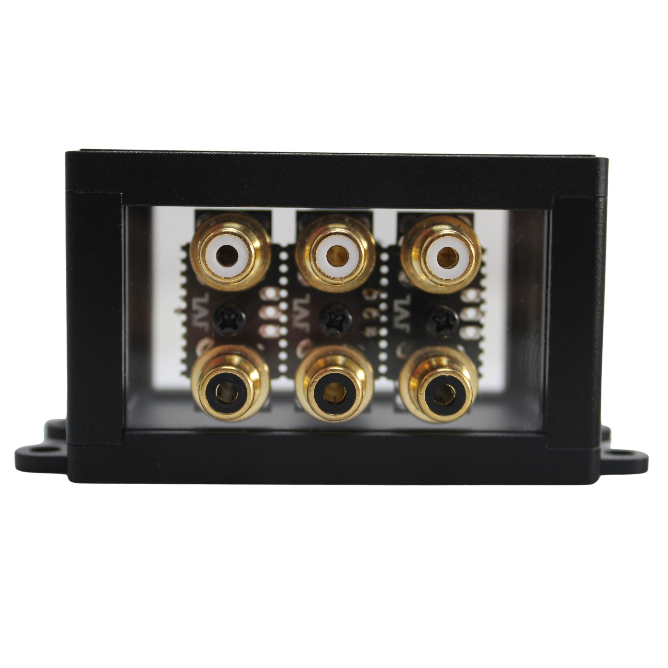 Big Jeff 2x6 RCA Splitter – 1-to-3 Pair Cockbox Audio Block — Big Jeff ...