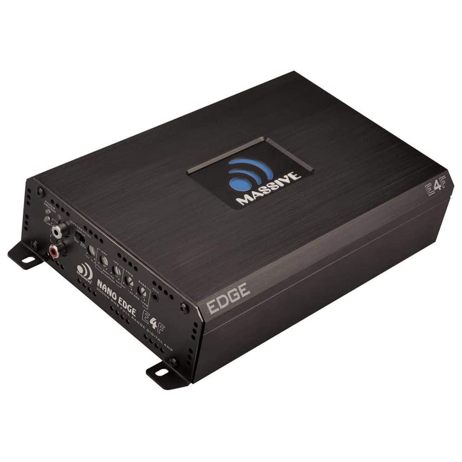 Massive Audio E4F Monoblock 4 Channel 4000W Full Range Amplifier — Big ...