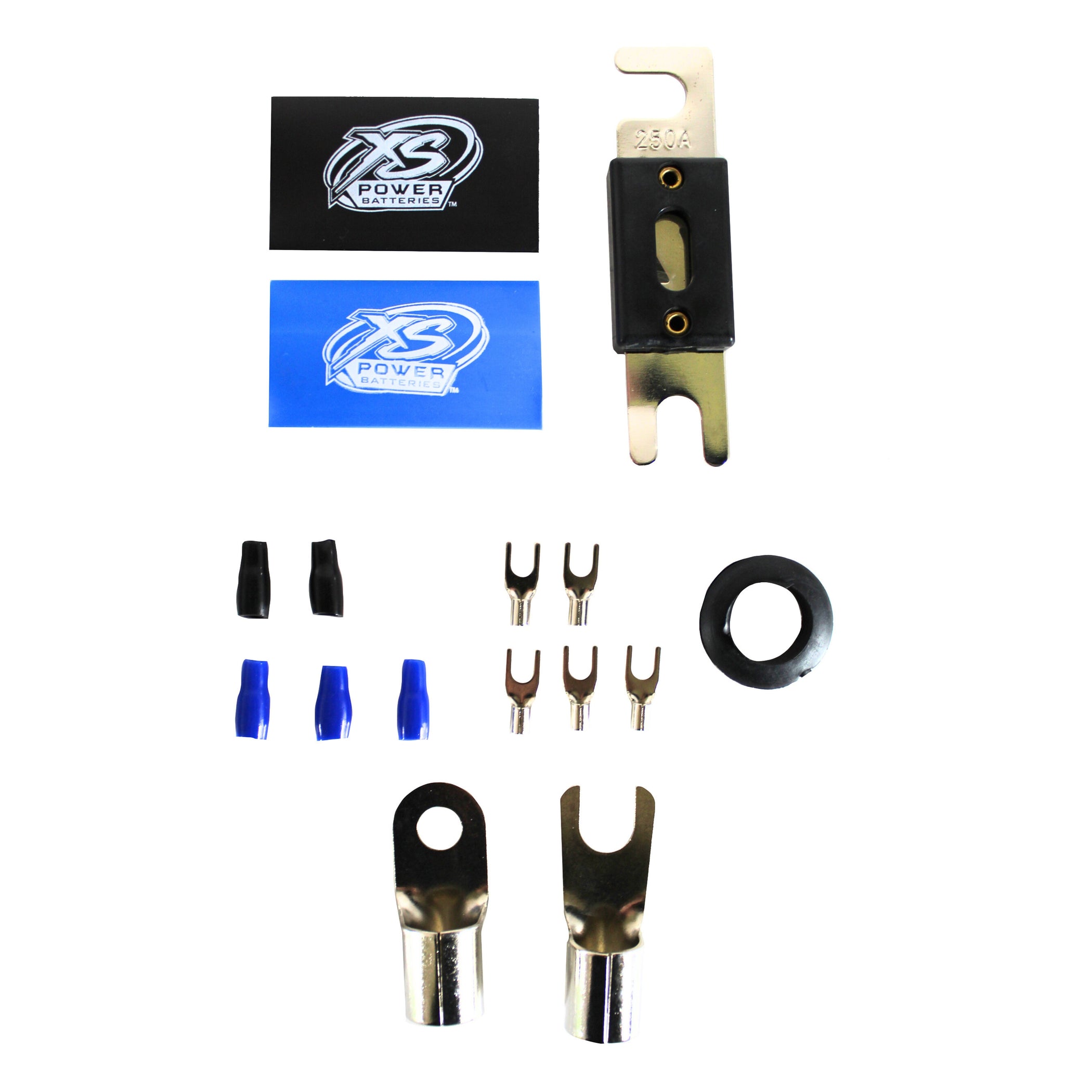 XS Power XS Flex OFC Oxygen-Free Copper 1/0 Gauge Amplifier Wire Kit A ...