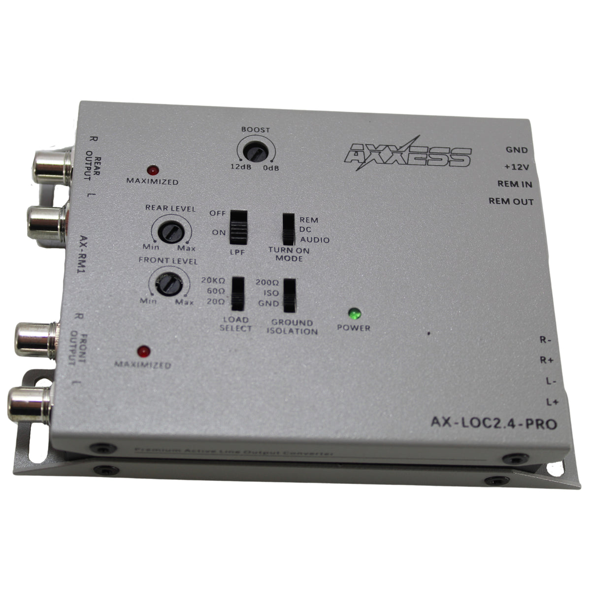 Axxess 4-Channel Active Line Output Converter with Bass Boost AX-LOC2 ...