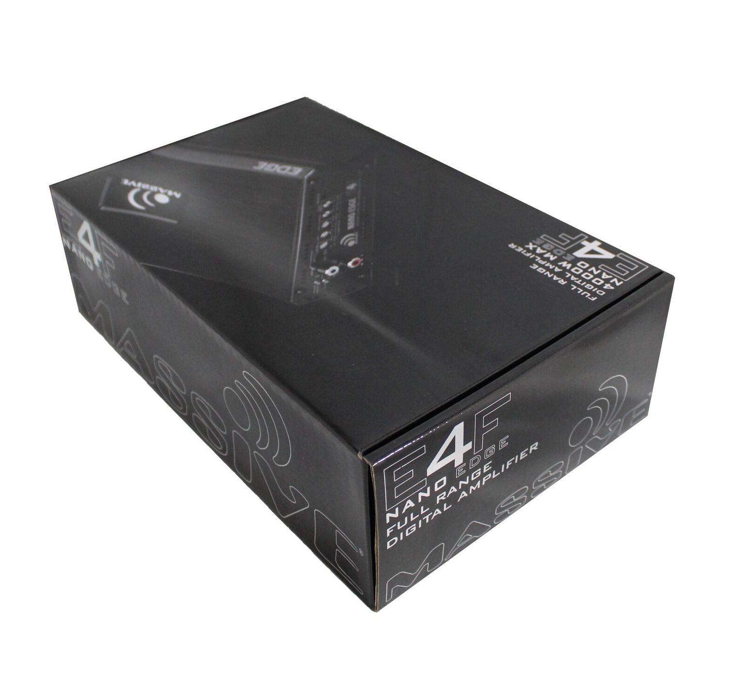 Massive Audio E4F Monoblock 4 Channel 4000W Full Range Amplifier — Big ...